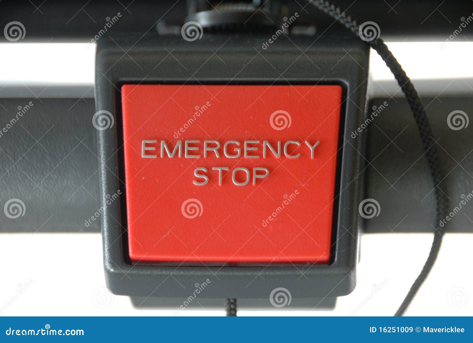 Emergency Button stock image. Image of control, warning - 16251009