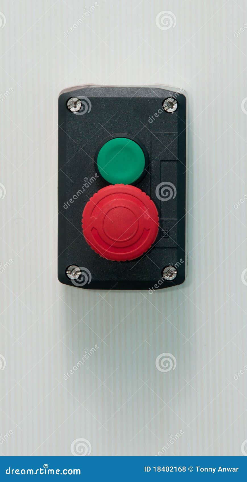 Emergency Button stock photo. Image of interrupt, suspend - 18402168