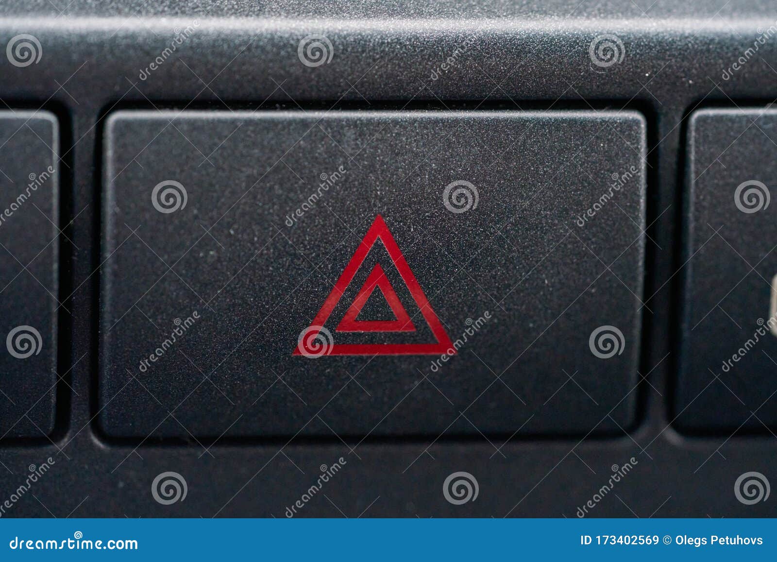 Emergency Button in the Car Stock Image - Image of danger, emergency ...