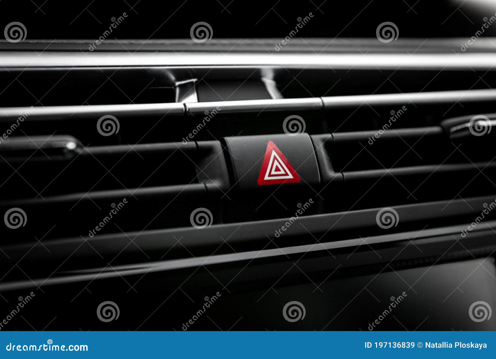 Emergency Button in the Car Stock Image - Image of assistance, alert ...