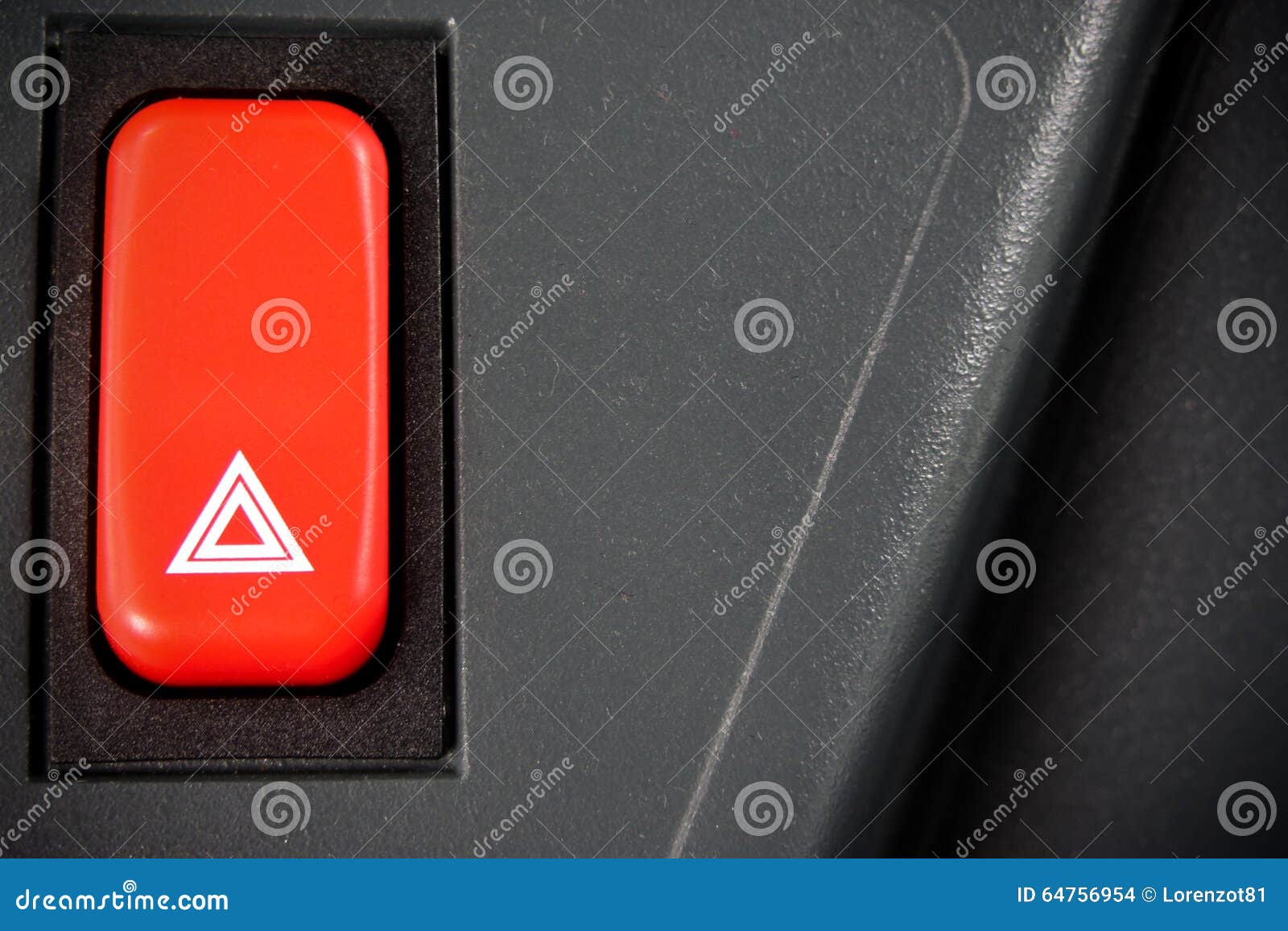Emergency Button in Event of Accident Stock Photo - Image of door ...