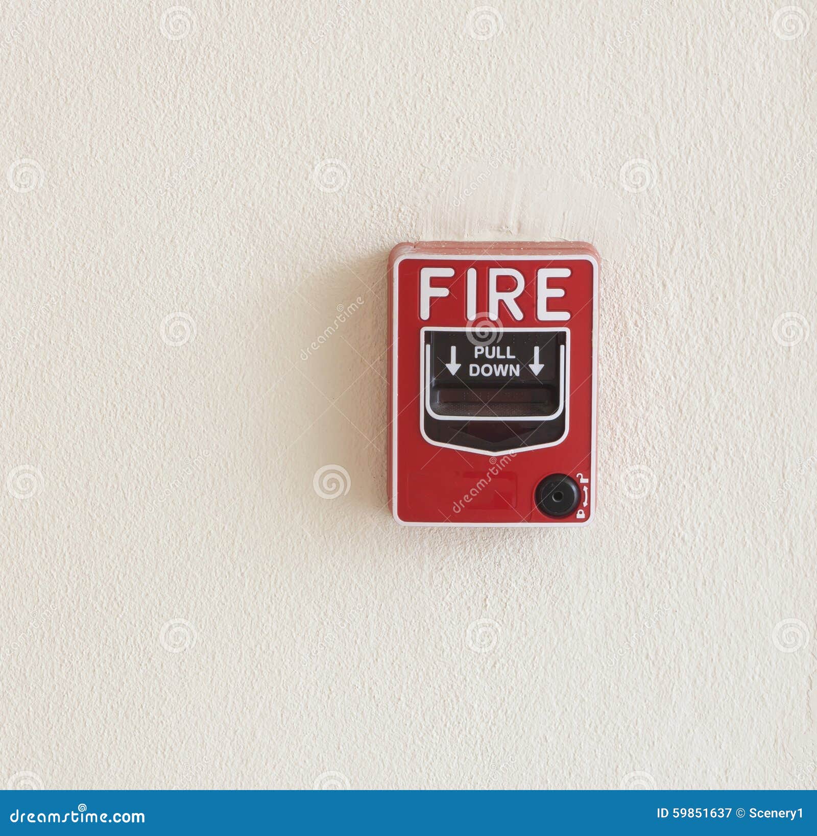 Emergency Button Fire Break Glass Stock Image - Image of blank, alert ...