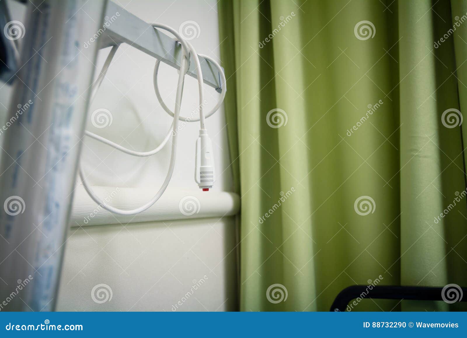 Emergency Button Inside Patient Hospital Room Stock Photo - Image of ...
