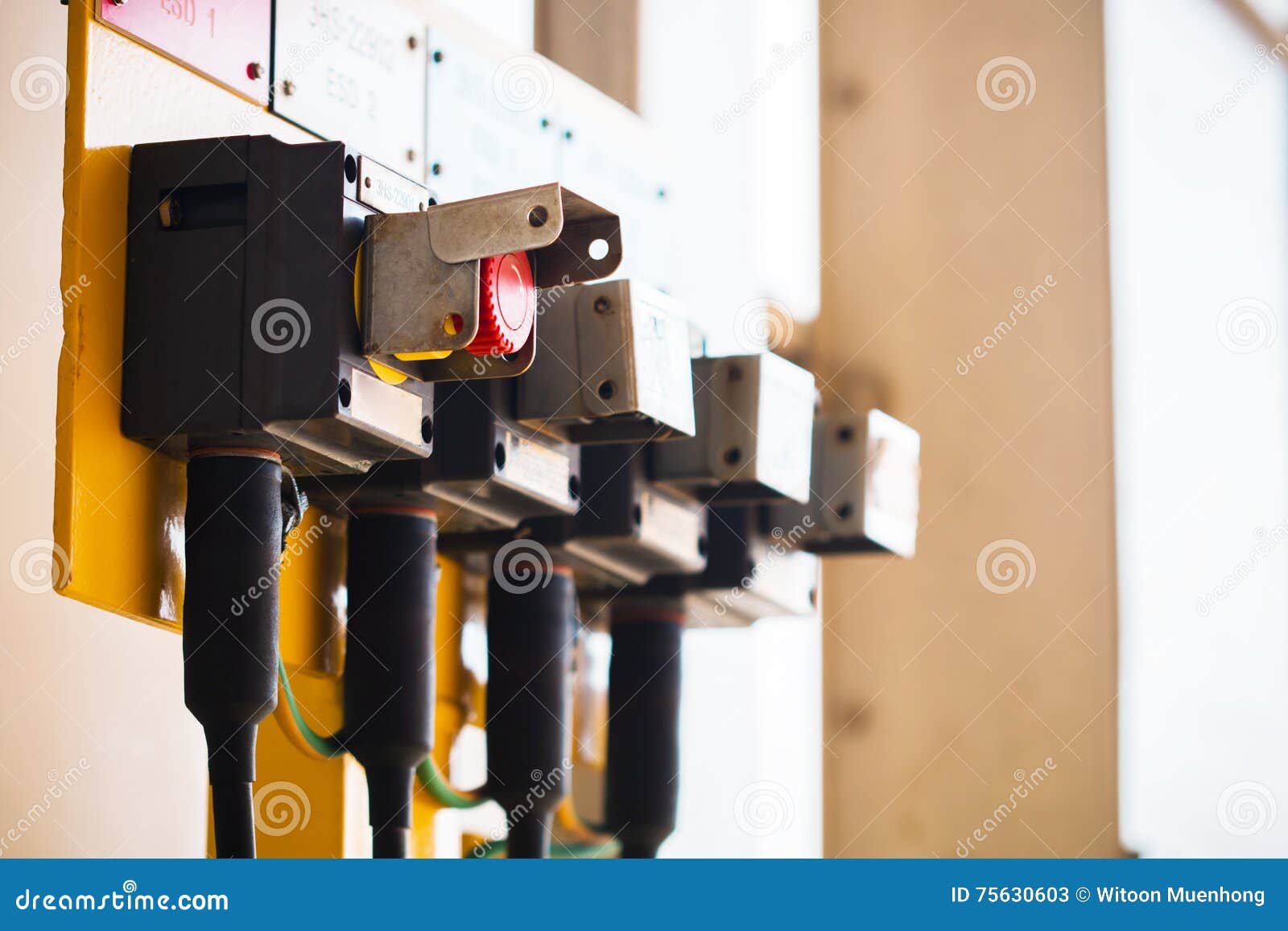 Emergency button stock image. Image of home, communication - 75630603