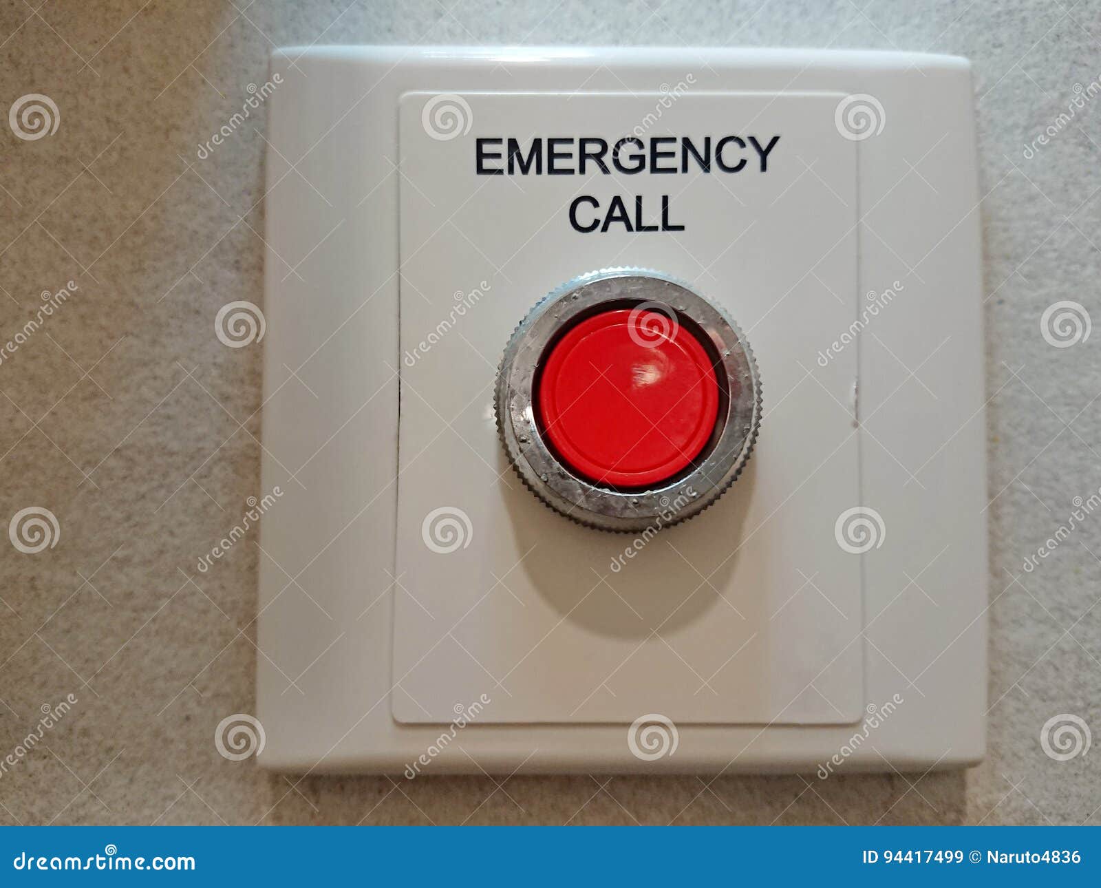 Emergency Button stock image. Image of protection, plastic - 94417499
