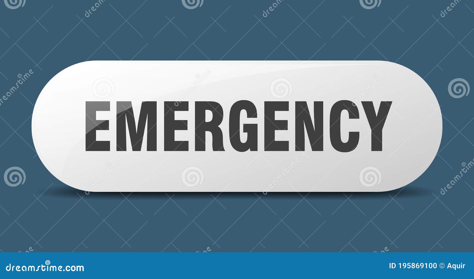 Emergency Button. Emergency Sign. Key. Push Button Stock Vector ...