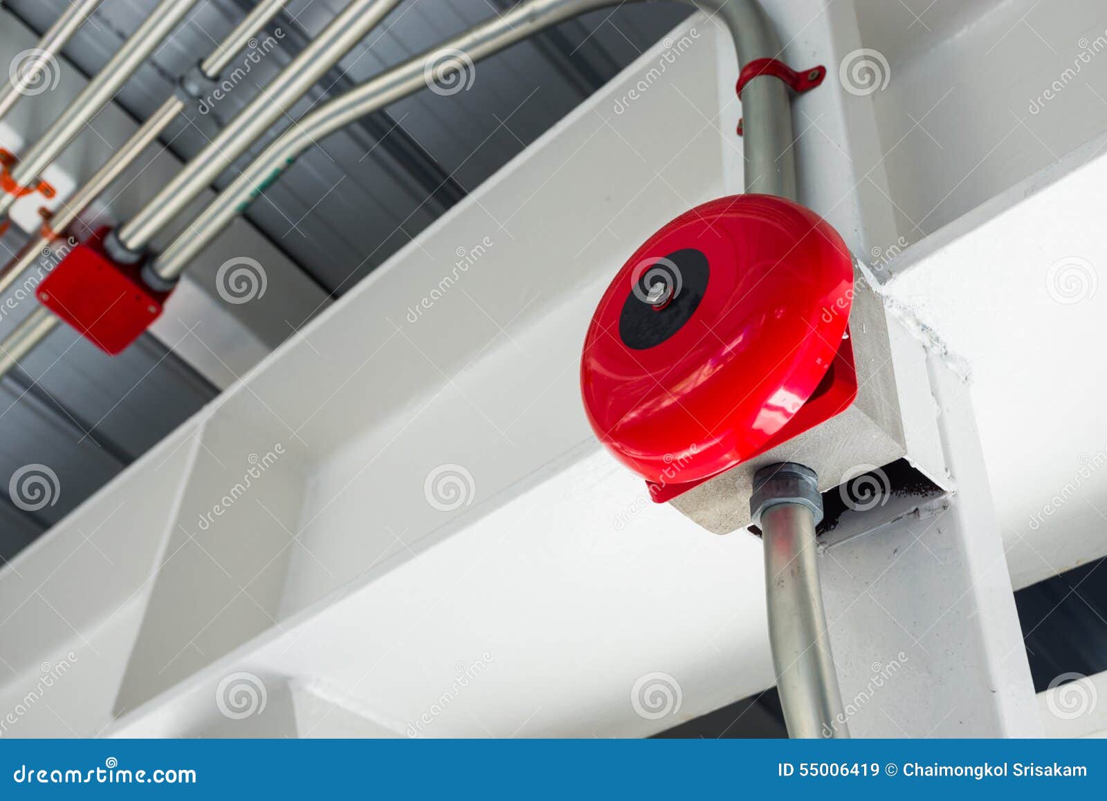 Emergency buzzer stock image. Image of danger, paint - 55006419