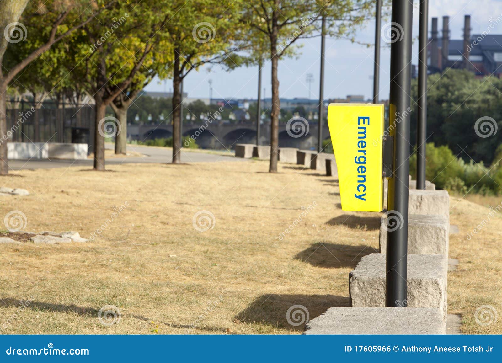 Emergency Call Box stock photo. Image of ring, station - 17605966