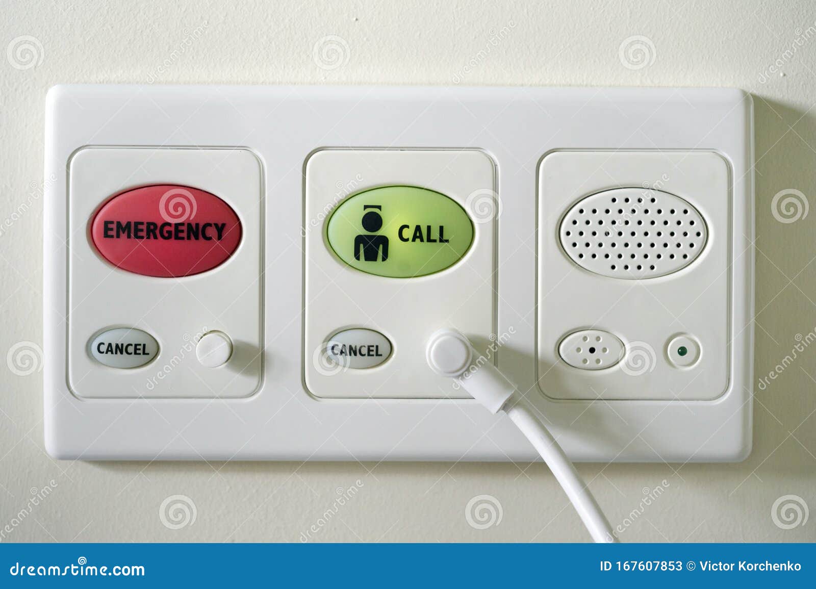 Emergency Call Button at a Hospital Stock Image - Image of canada, call ...
