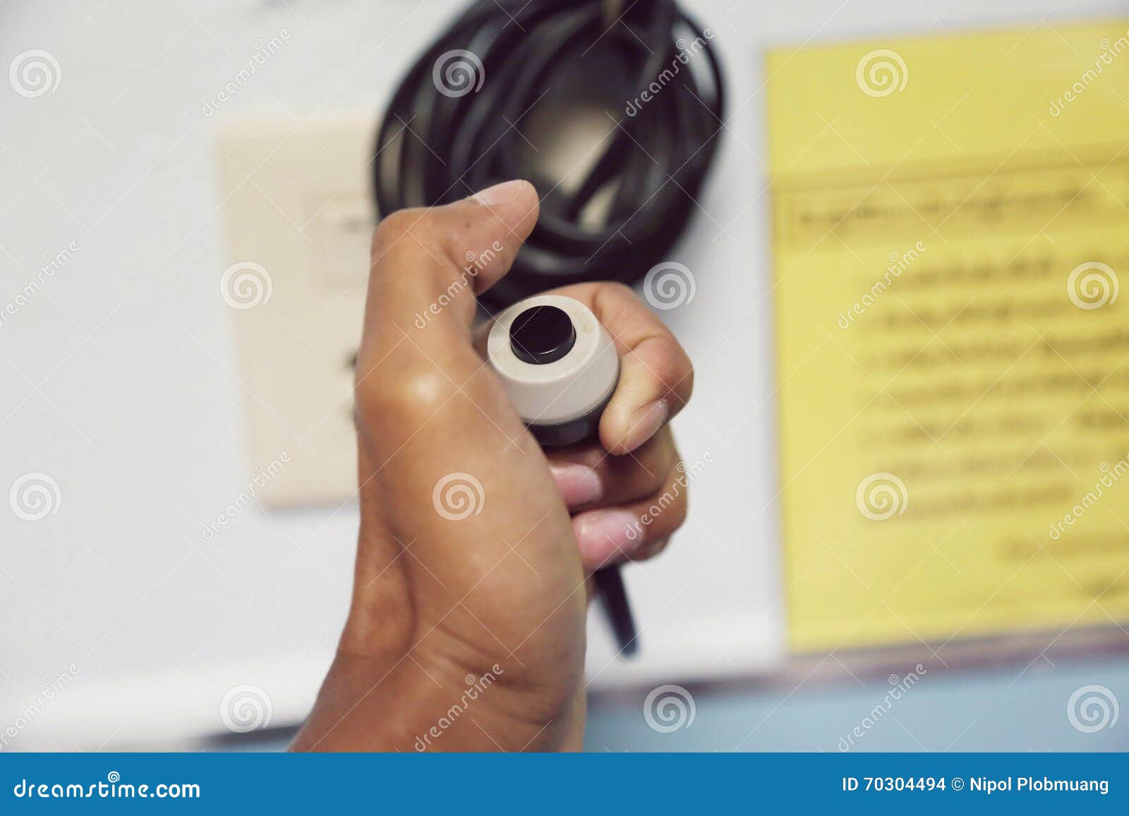 Emergency Call Button in Hospital Stock Photo - Image of modern, clinic ...