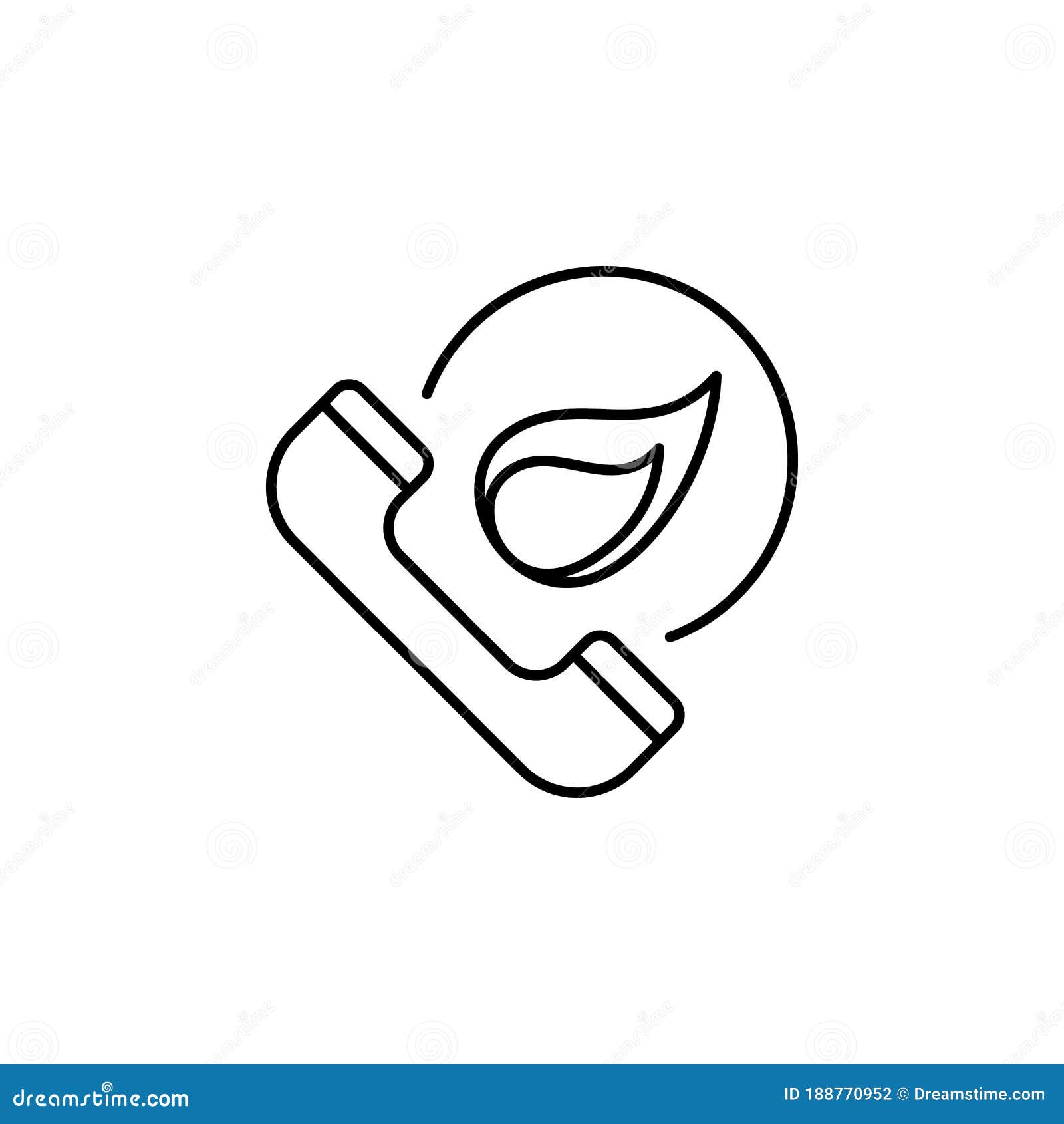 Emergency Call, Firefighter Icon. Element of Firefighter Icon Stock ...