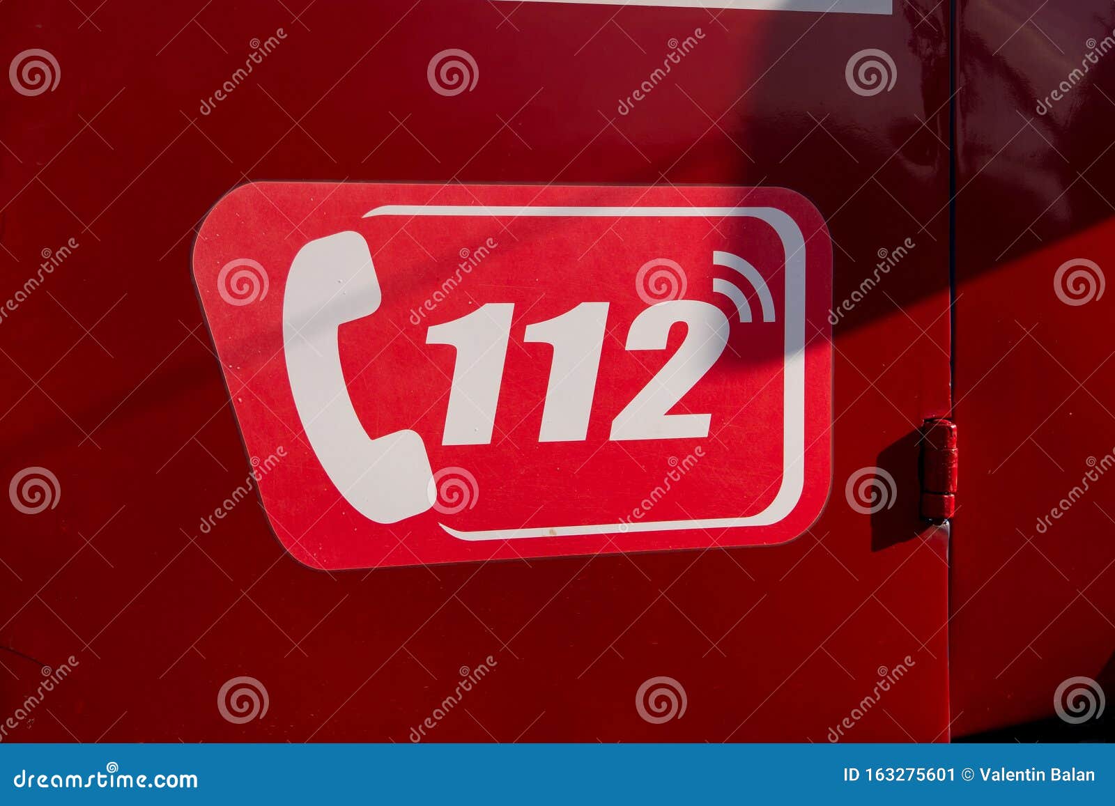 Emergency Call of Firefighters : 112 Stock Image - Image of fire ...