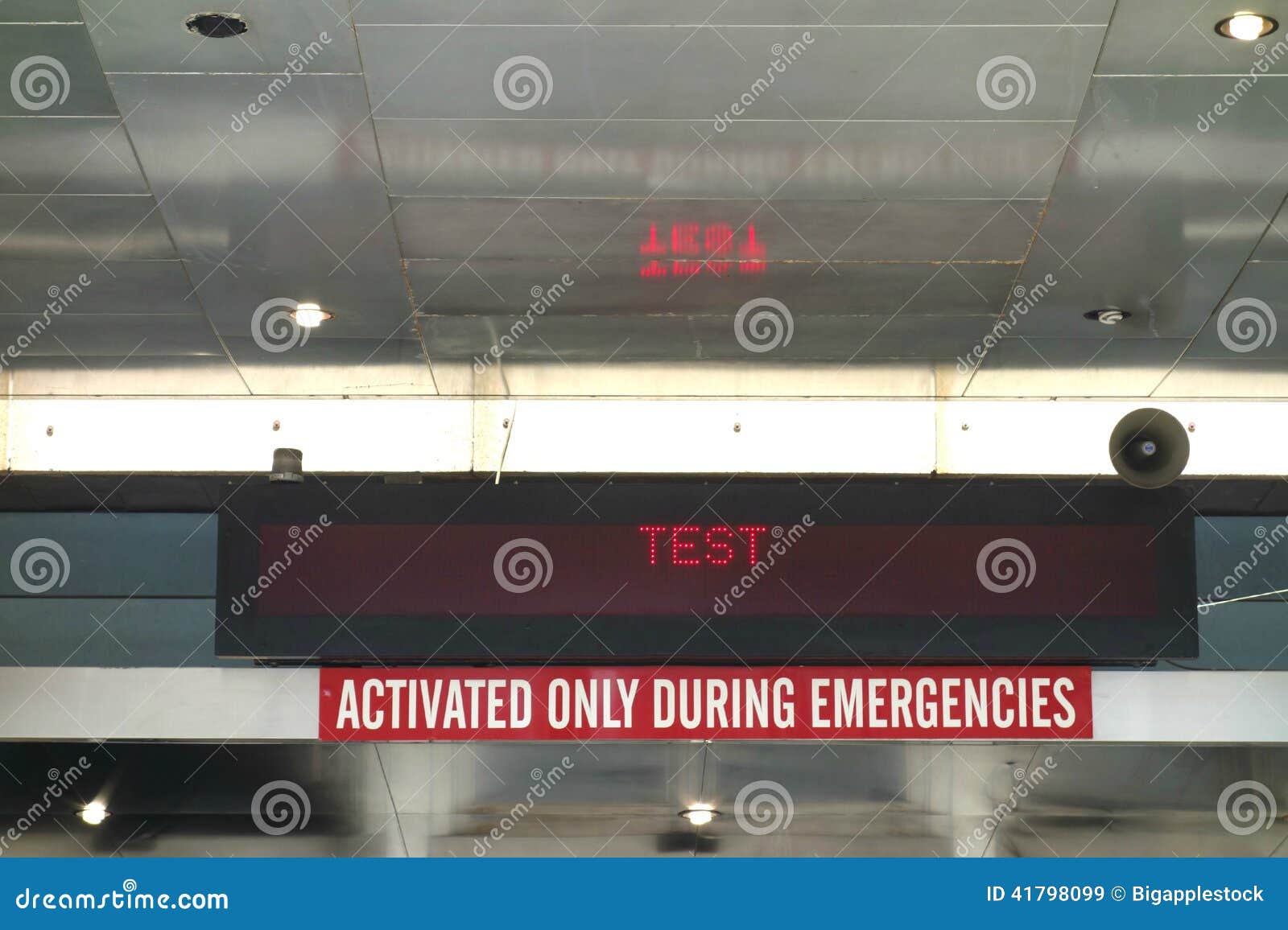 Emergency Communications System Stock Image - Image of warn, emergency ...