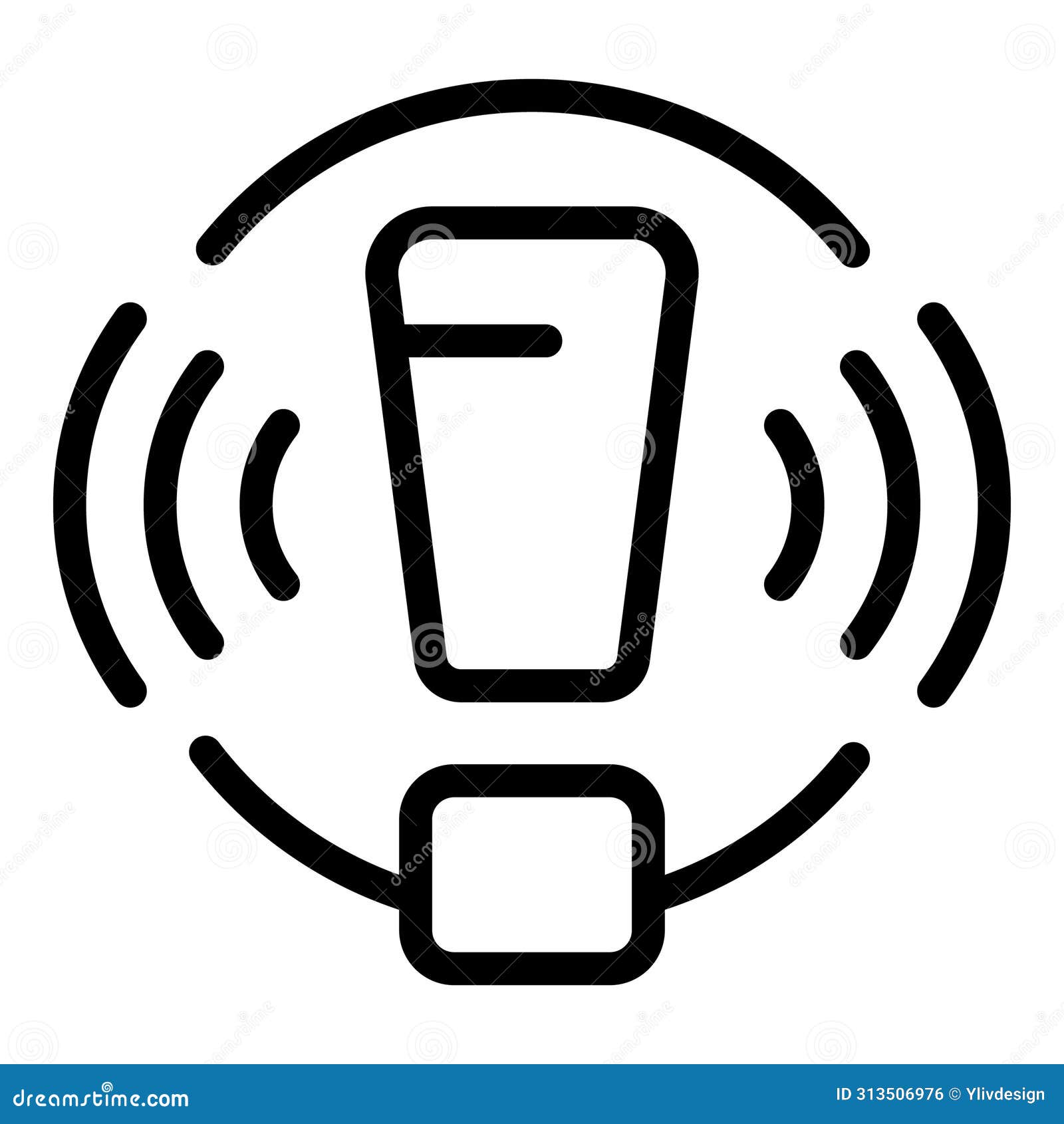 Emergency Contact Icon Outline Vector. Alarm Rescue Request Stock ...