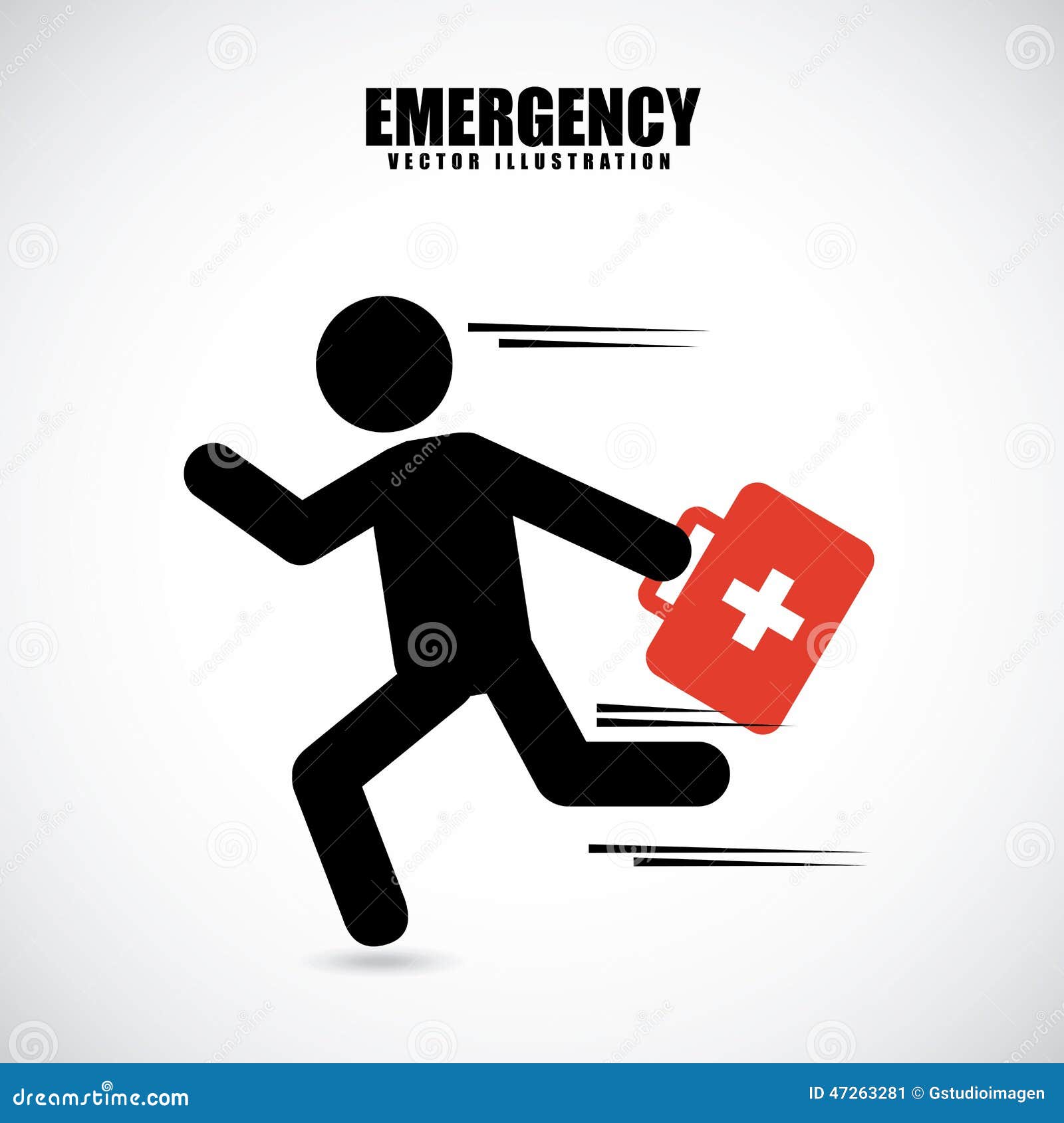 Emergency design stock vector. Illustration of assistance - 47263281