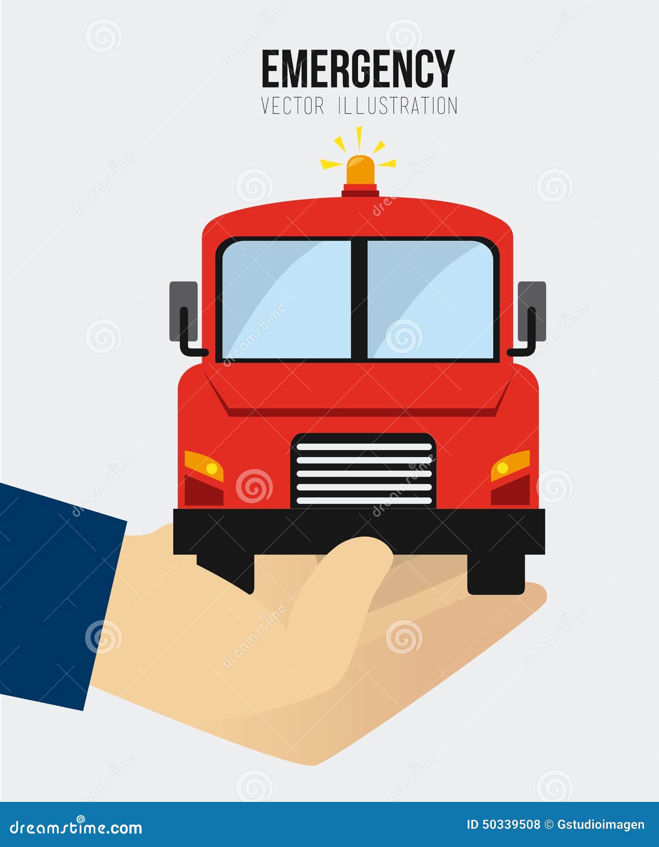 Emergency Design, Vector Illustration. Stock Vector - Illustration of ...