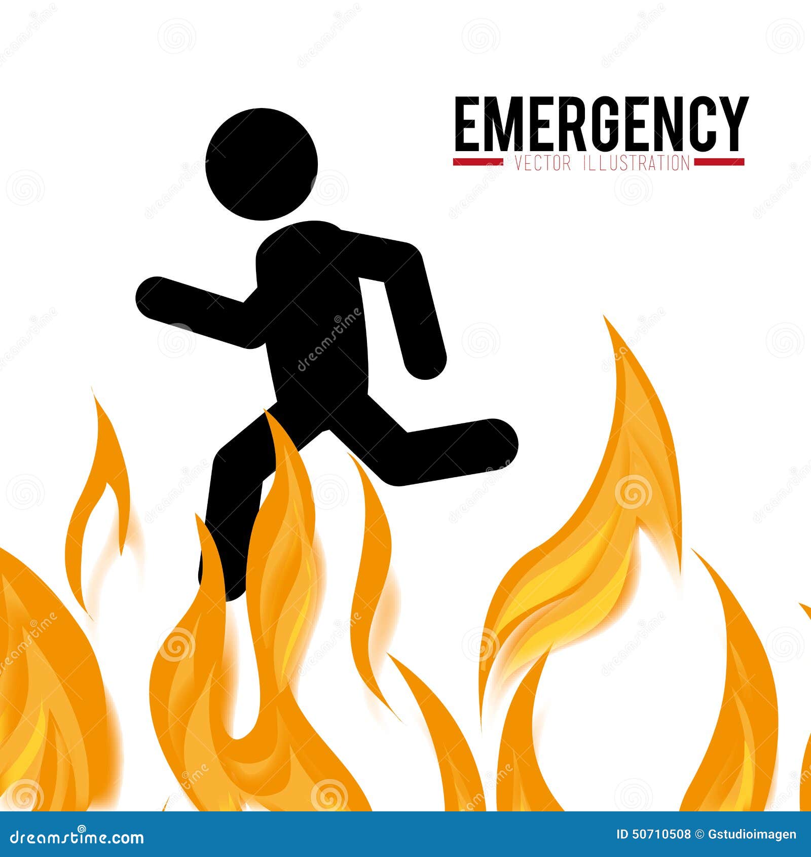 Emergency Design, Vector Illustration. Stock Vector - Illustration of ...