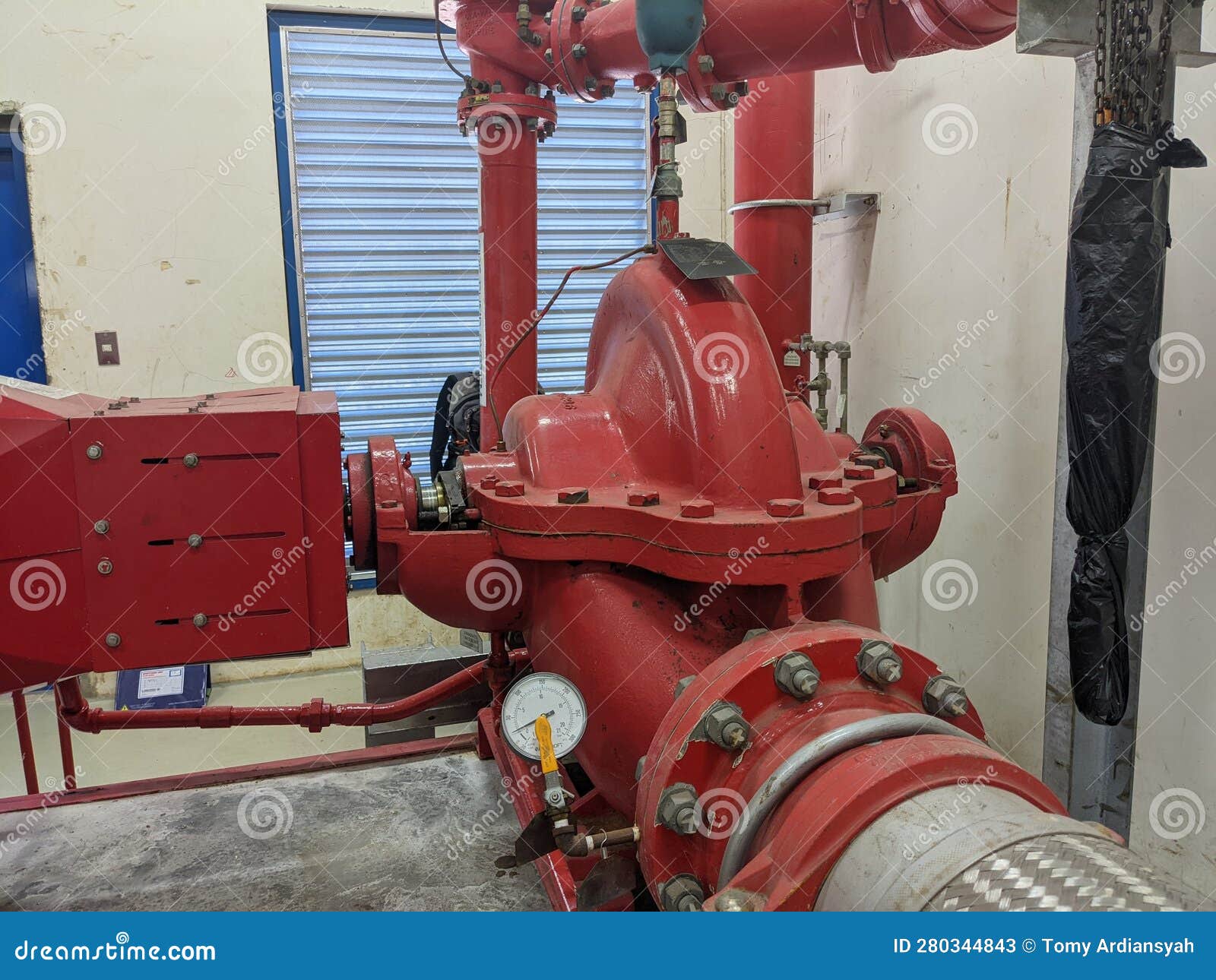 Emergency Diesel and Electric Fire Pump for Power Plant Project Stock ...
