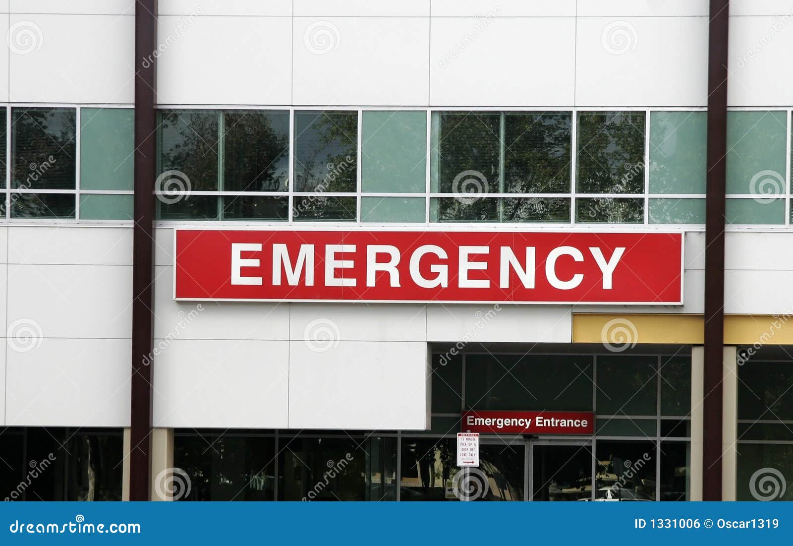Emergency entrance stock photo. Image of medicine, emergency - 1331006