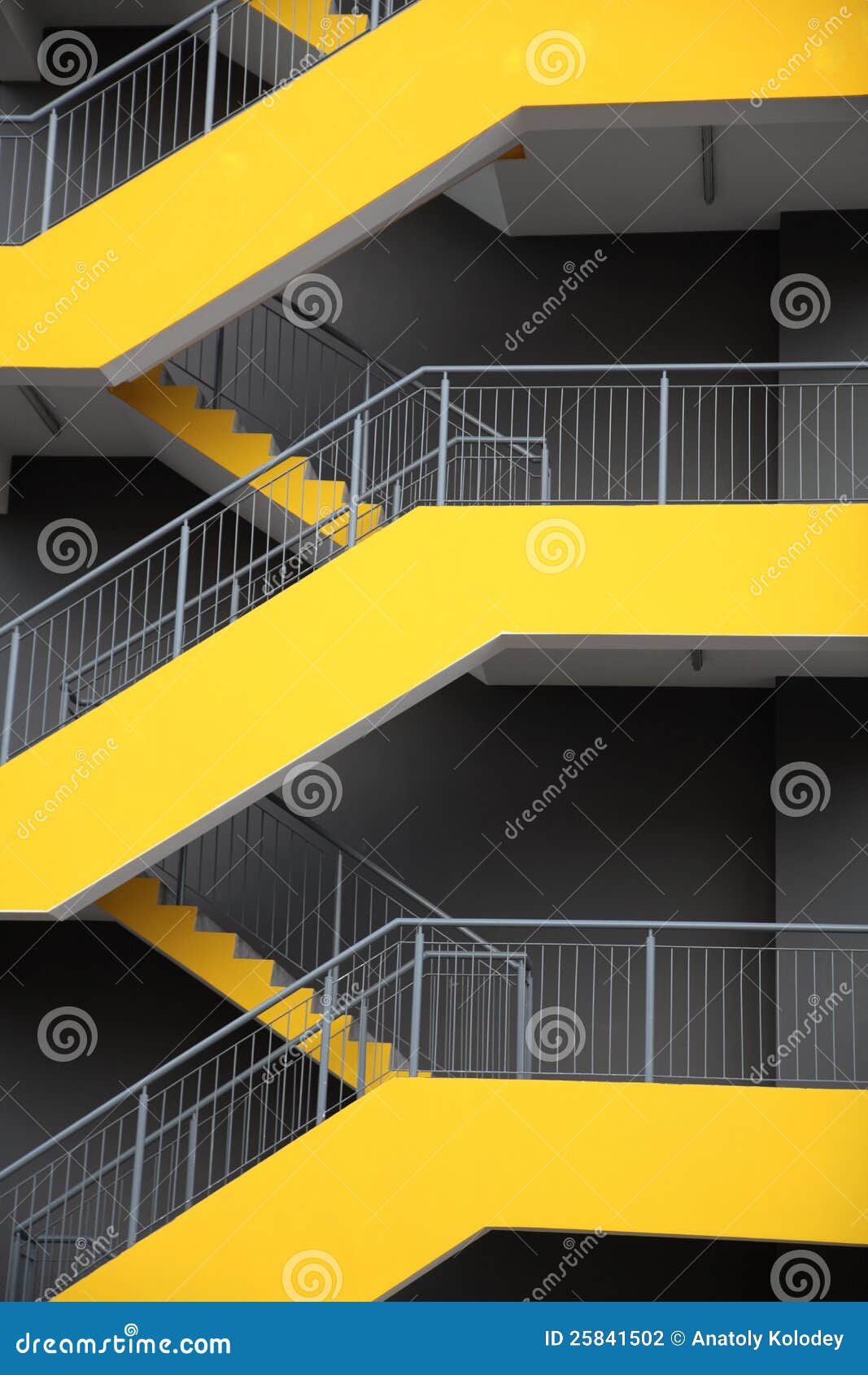 Emergency escape stairs stock photo. Image of concrete - 25841502