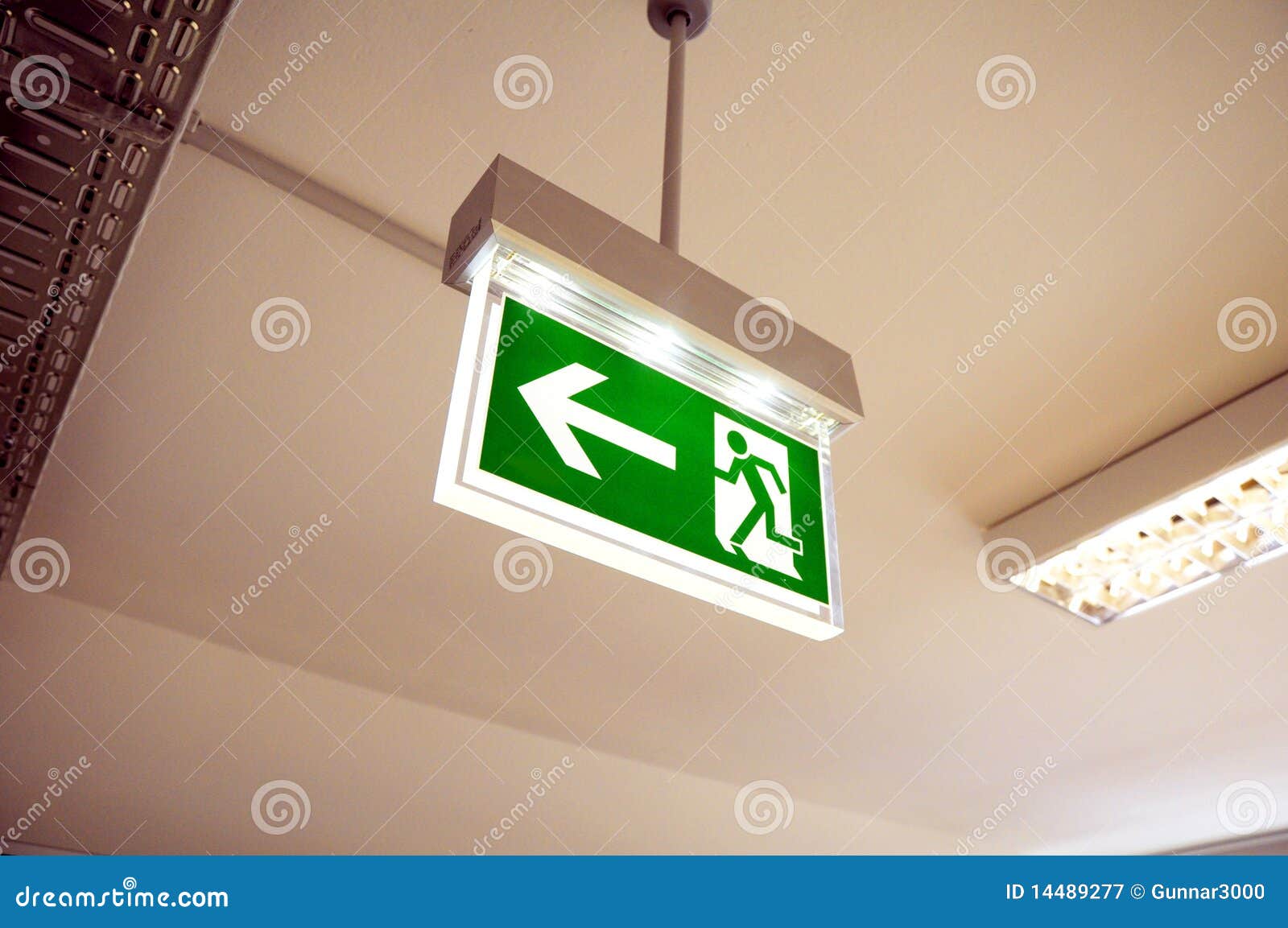 Emergency exit stock image. Image of safety, fire, emergency - 14489277