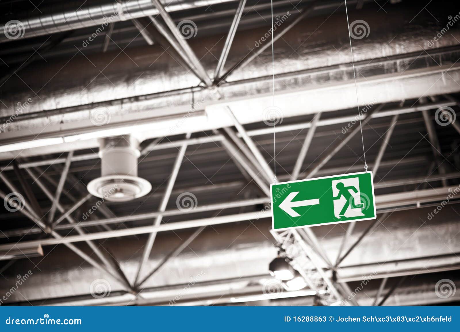 Emergency exit stock image. Image of emergency, escape - 16288863