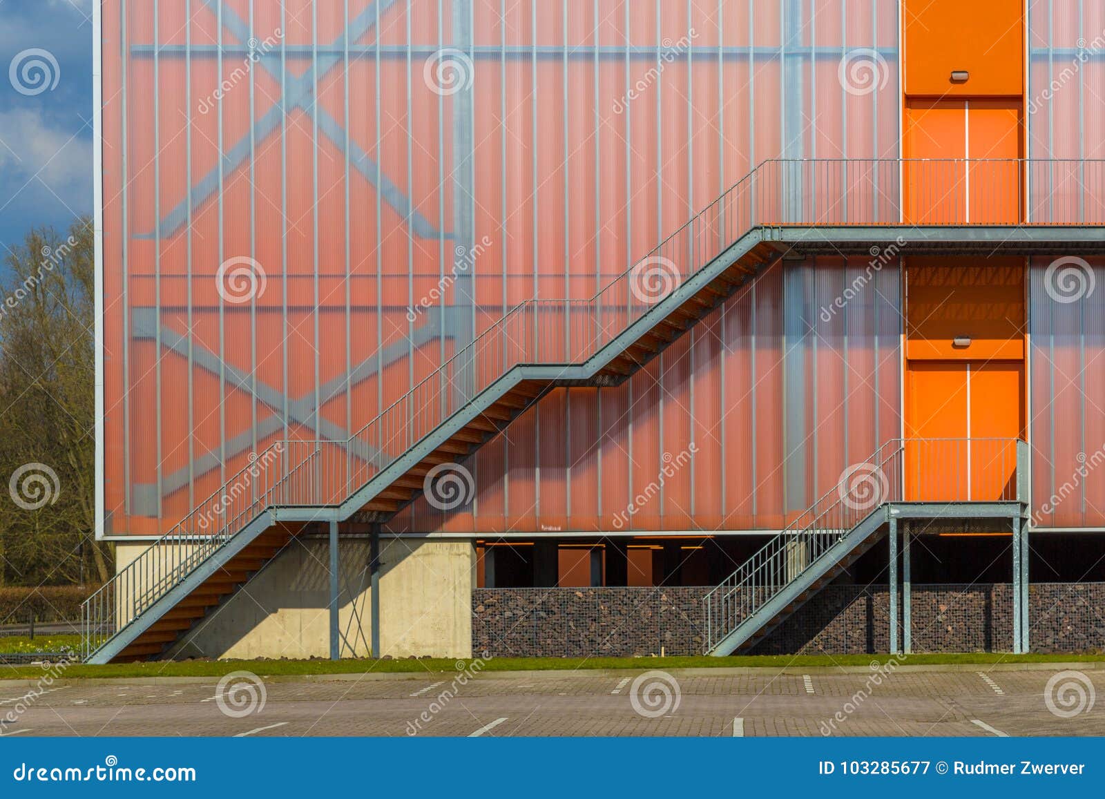 Emergency exit ladder stock image. Image of concept - 103285677