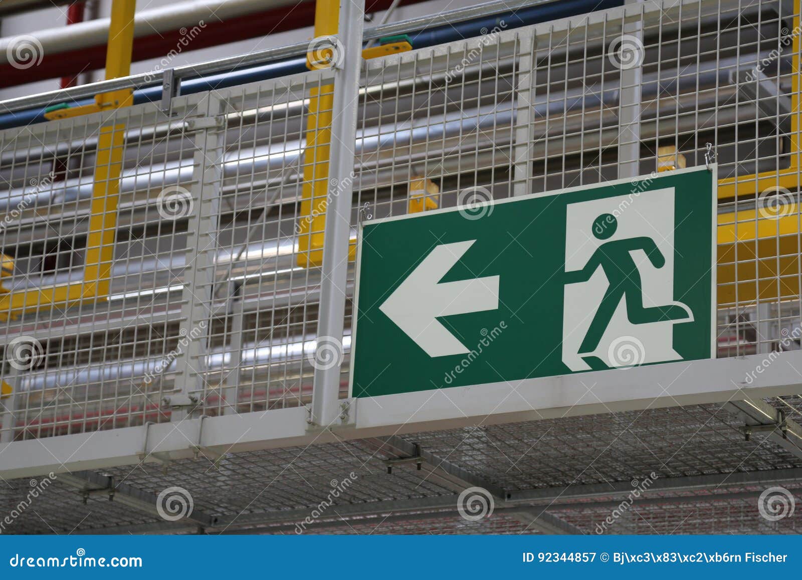 Emergency exit sign stock image. Image of stop, site - 92344857