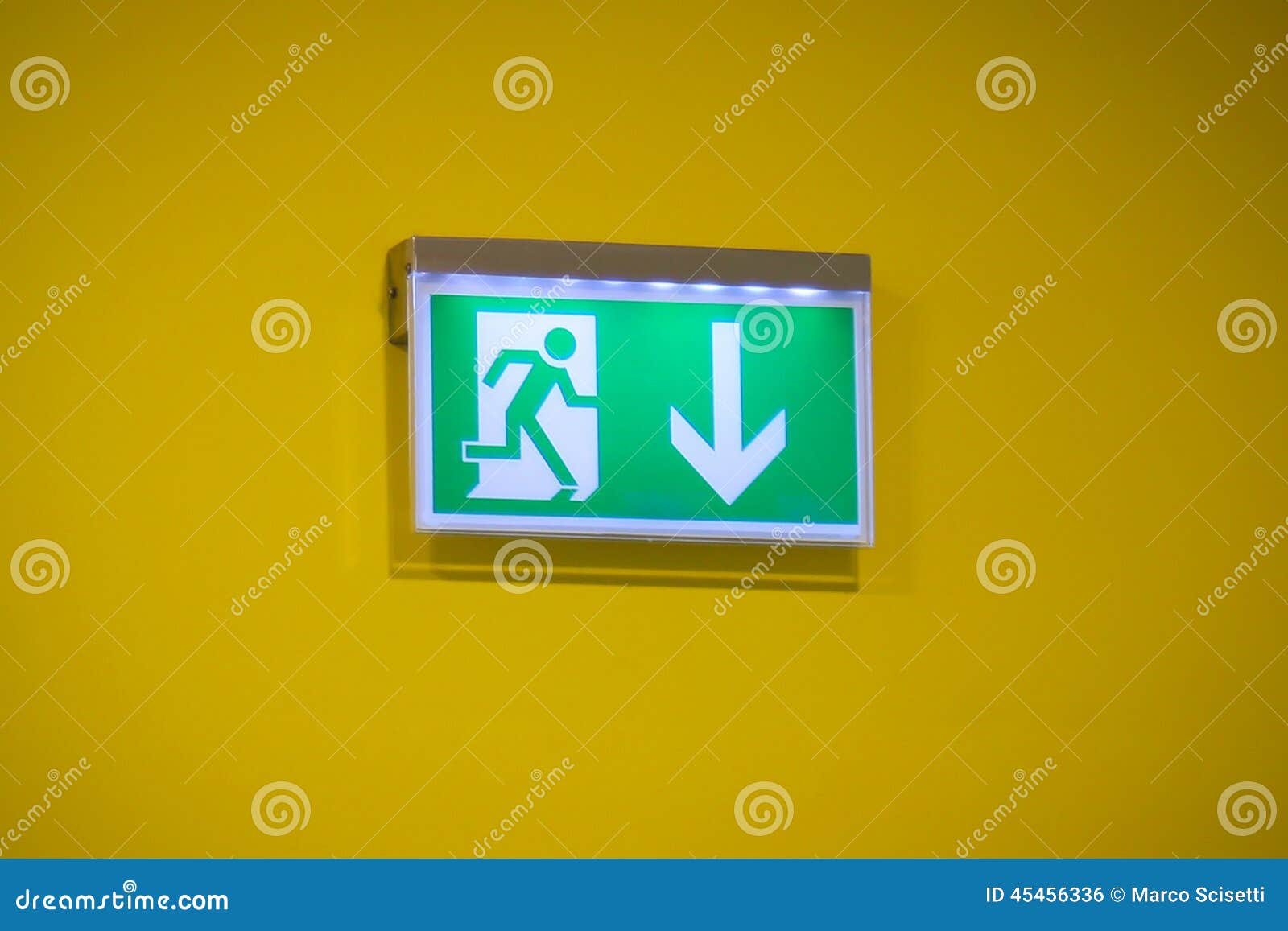 Emergency Exit - Stock Image Stock Photo - Image of exit, escape: 45456336