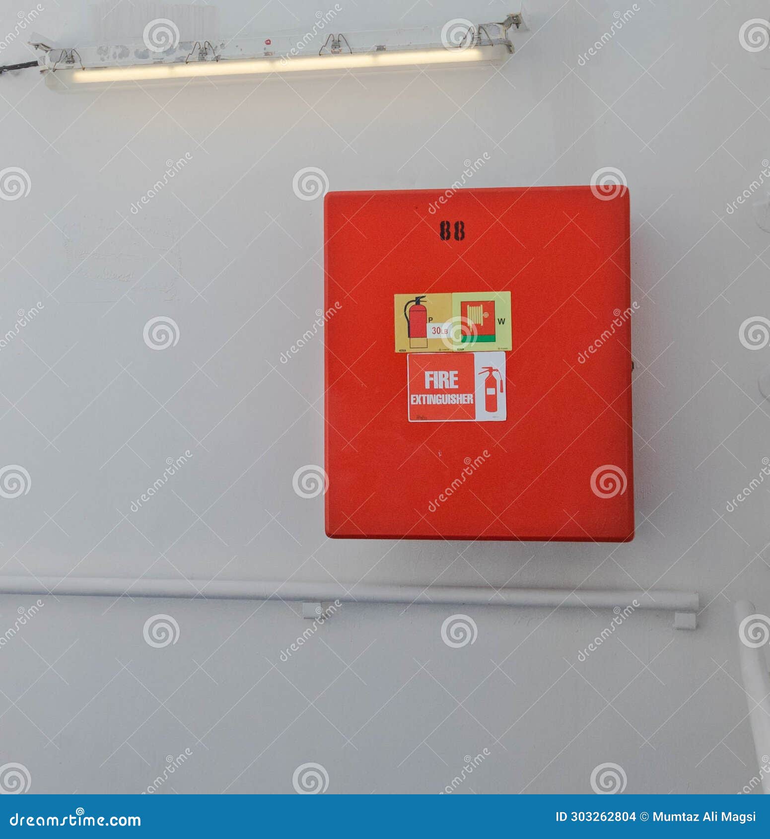 Emergency Fire Box on a Boat Stock Photo - Image of danger, fire: 303262804