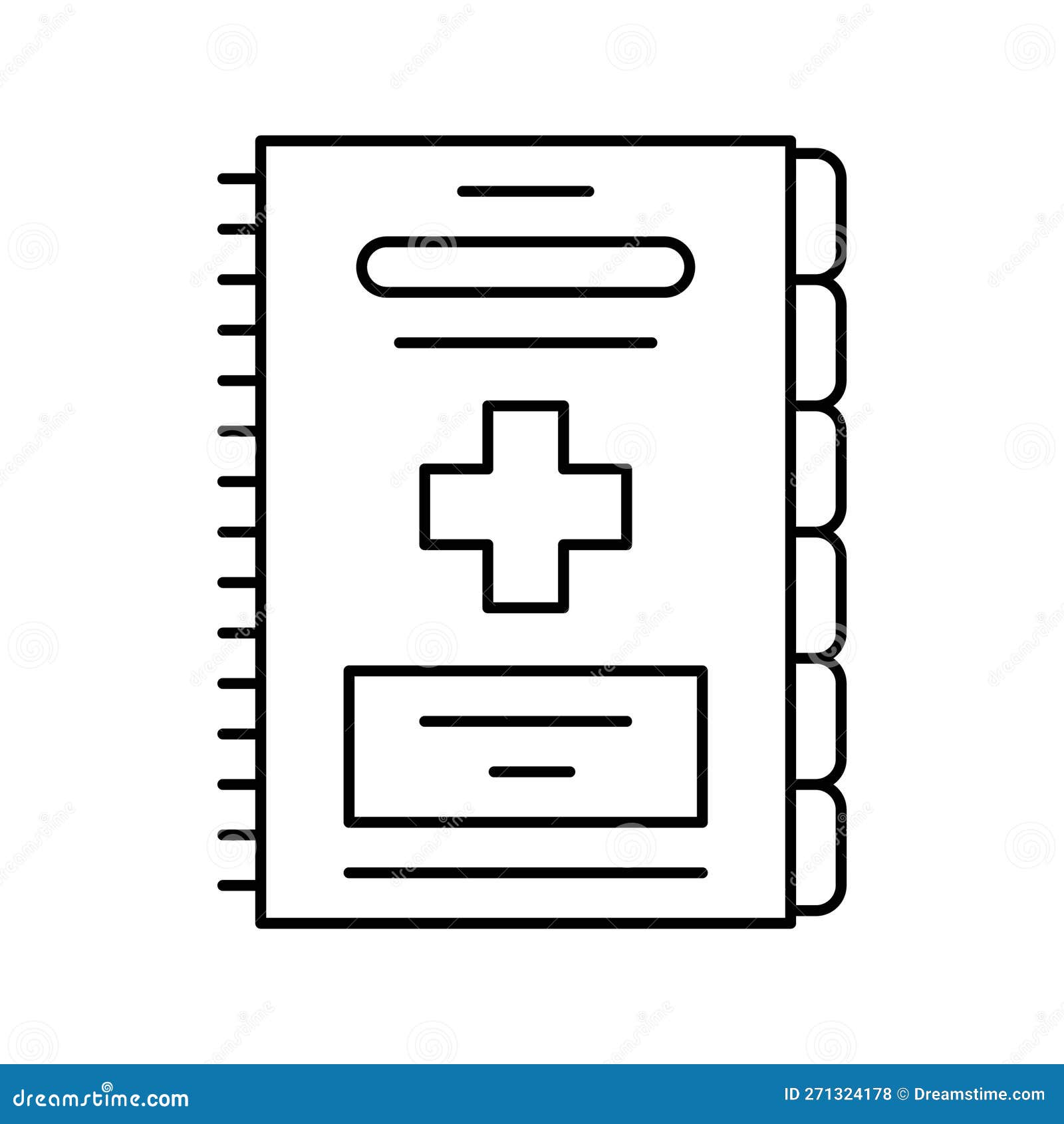 Emergency First Aid Guide First Aid Line Icon Vector Illustration Stock ...