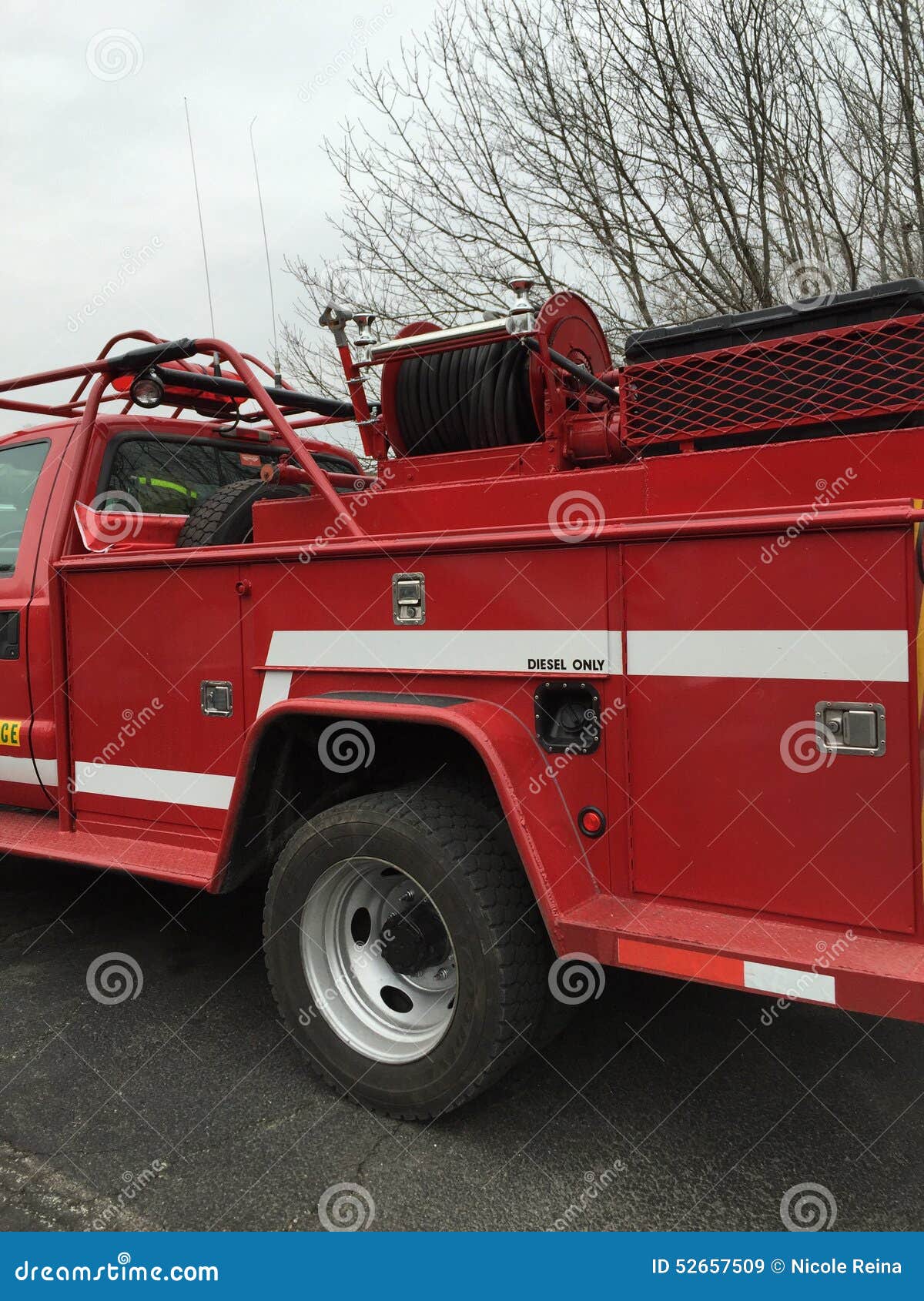 Emergency Forest Fire Truck Editorial Stock Image - Image of public ...
