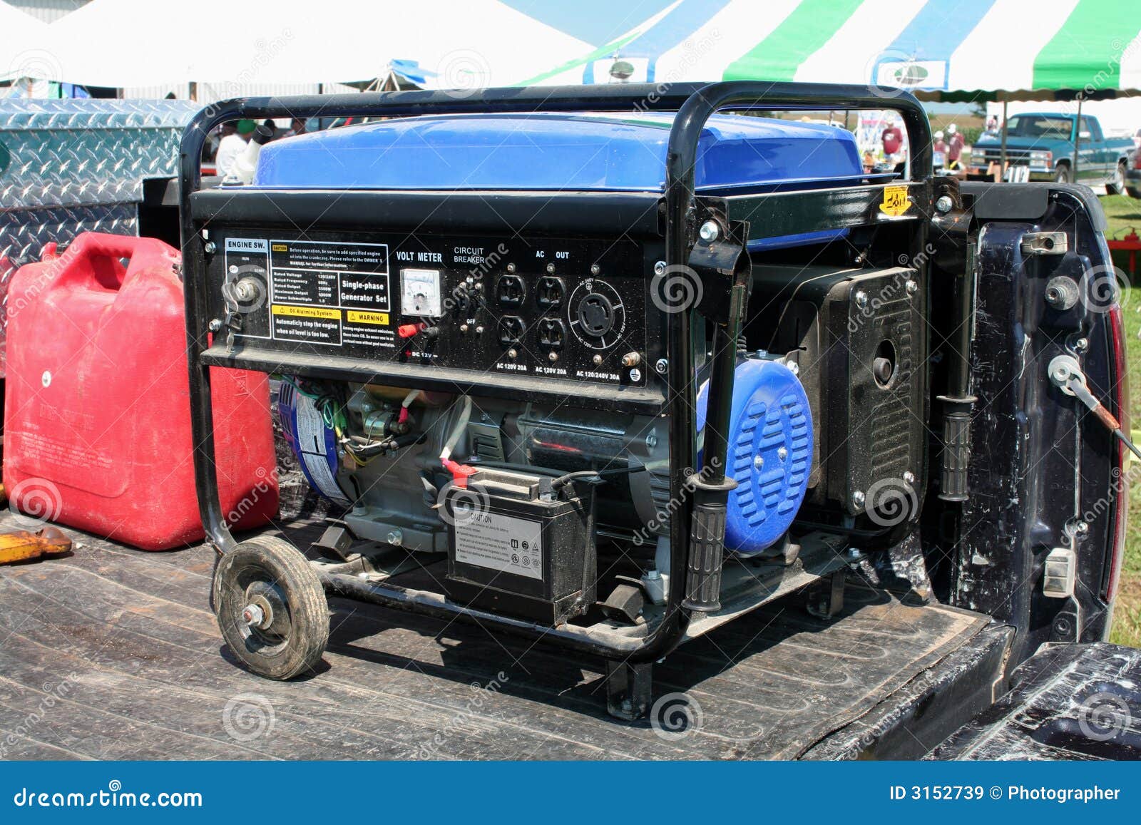 Emergency Generator stock image. Image of current, ready - 3152739