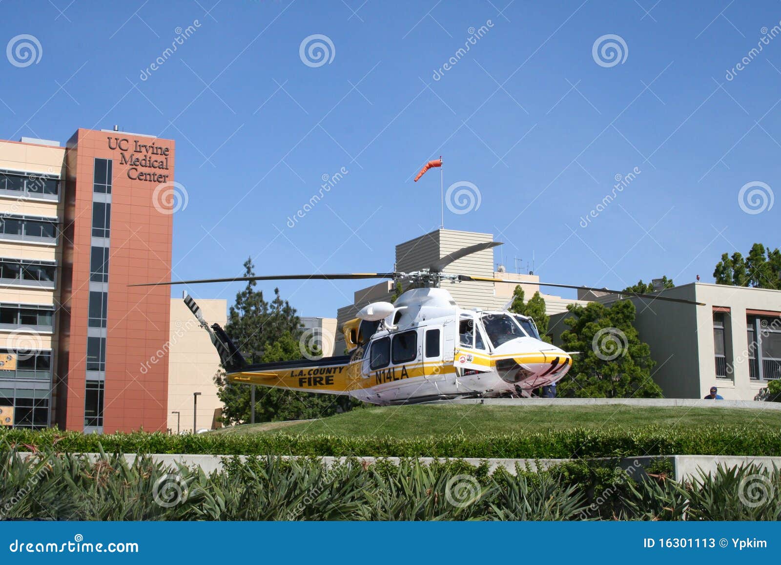 Emergency Helicopter editorial stock photo. Image of landing - 16301113