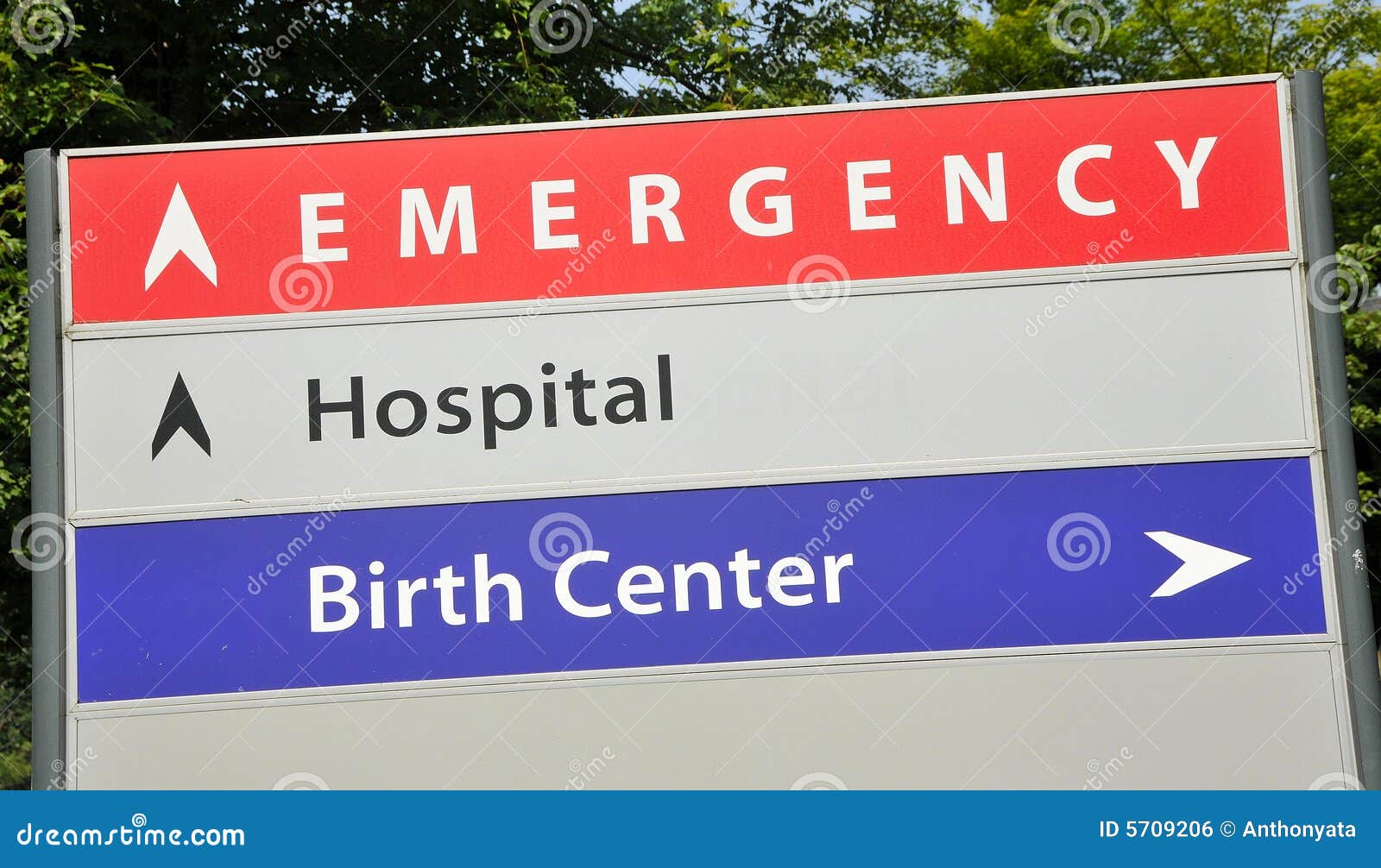 Emergency Hospital Signage stock photo. Image of occupation - 5709206