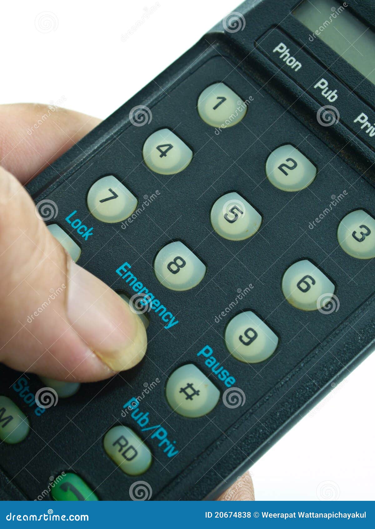 Emergency key stock photo. Image of secure, contact, used - 20674838