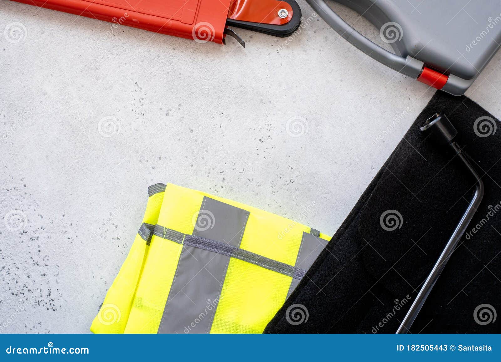 Emergency Kit for Car - First Aid Kit, Car Jack, Warning Triangle ...