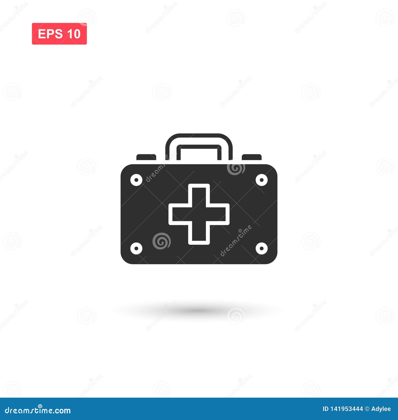 Emergency Kit Vector Isolated 3 Stock Vector - Illustration of sign ...