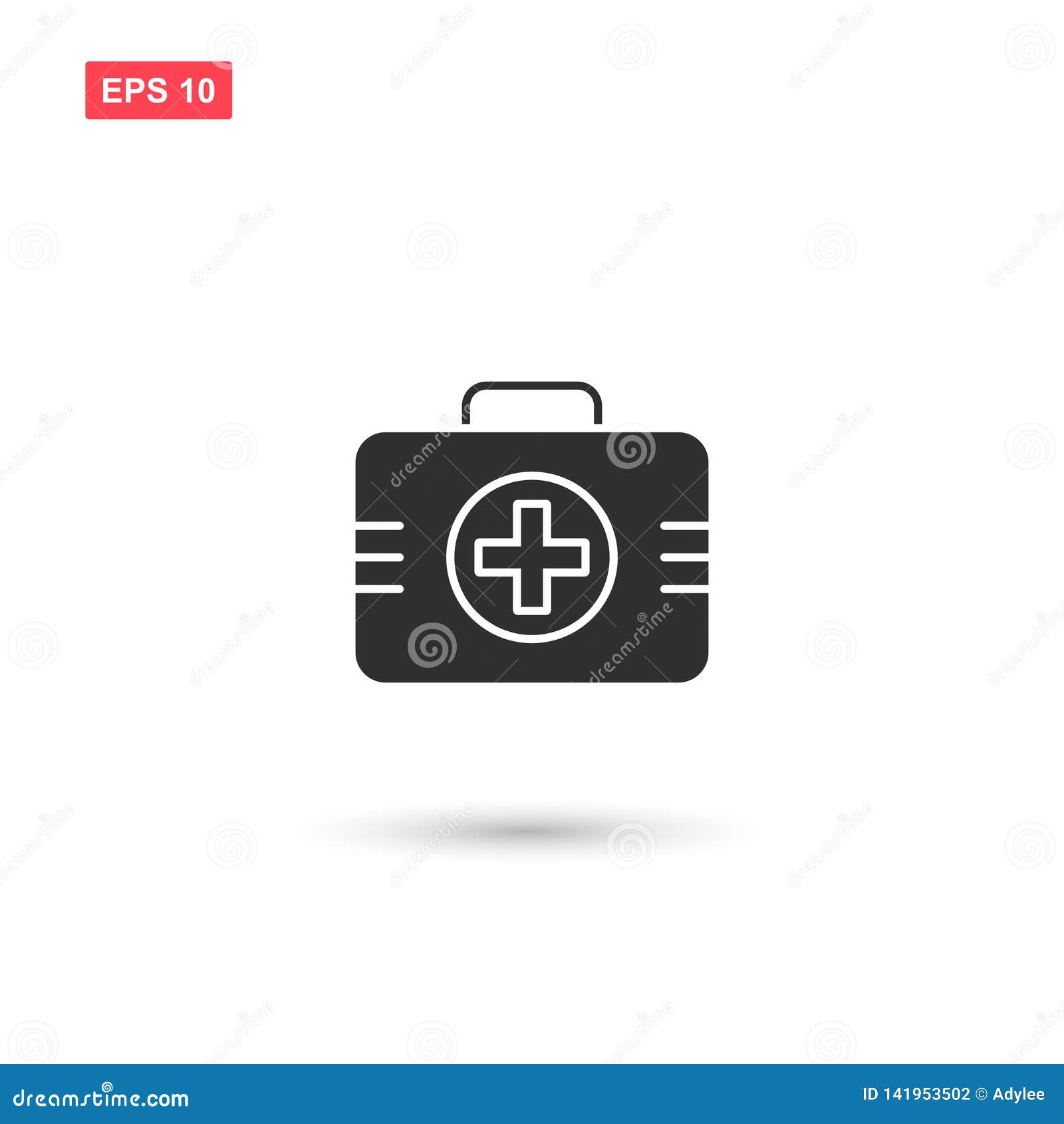 Emergency Kit Vector Isolated 8 Stock Vector - Illustration of ...