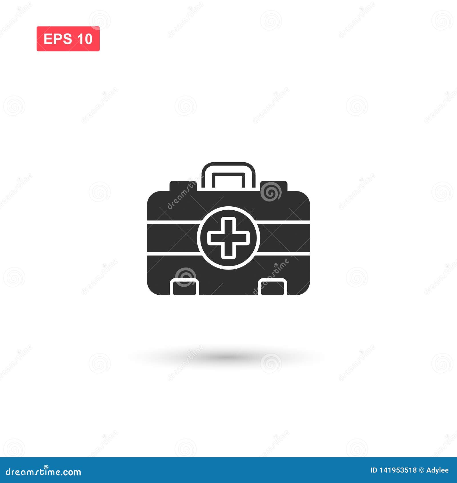 Emergency Kit Vector Isolated 9 Stock Vector - Illustration of vector ...