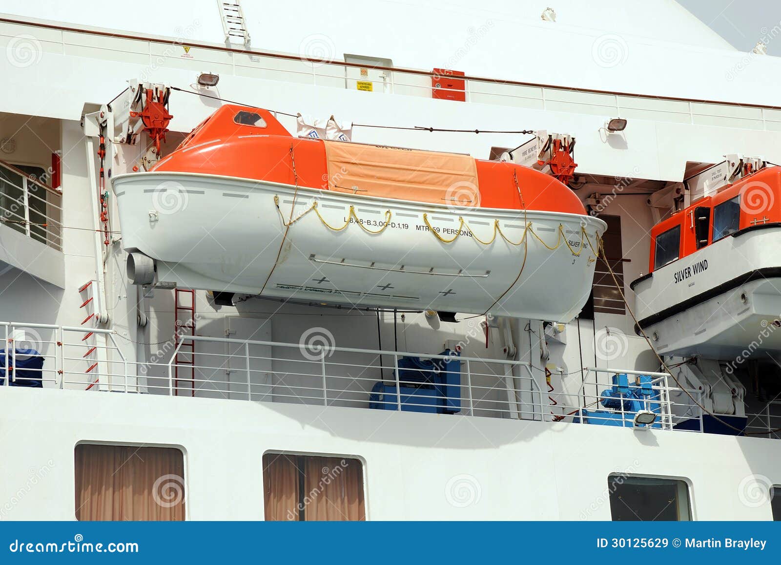 Ships lifeboat editorial stock image. Image of saviour - 30125629