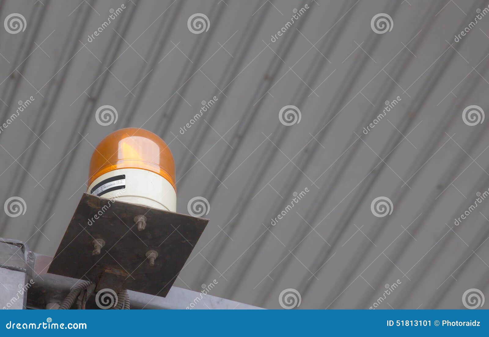 Emergency Light on Forklift Stock Image - Image of alarm, party: 51813101