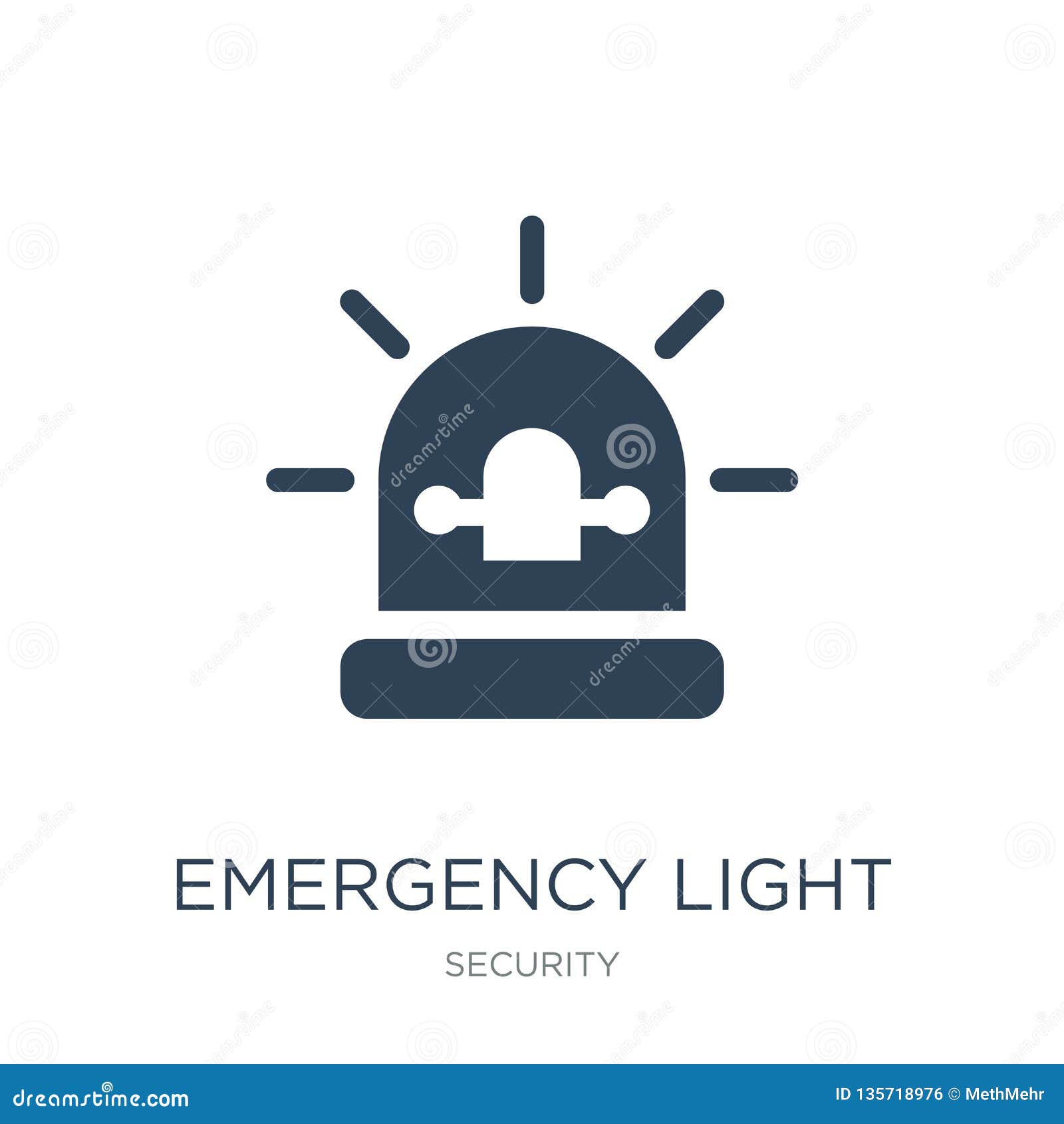 Emergency Light Icon in Trendy Design Style. Emergency Light Icon ... Emergency Light Icon in Trendy Design Style. Emergency Light Icon ...