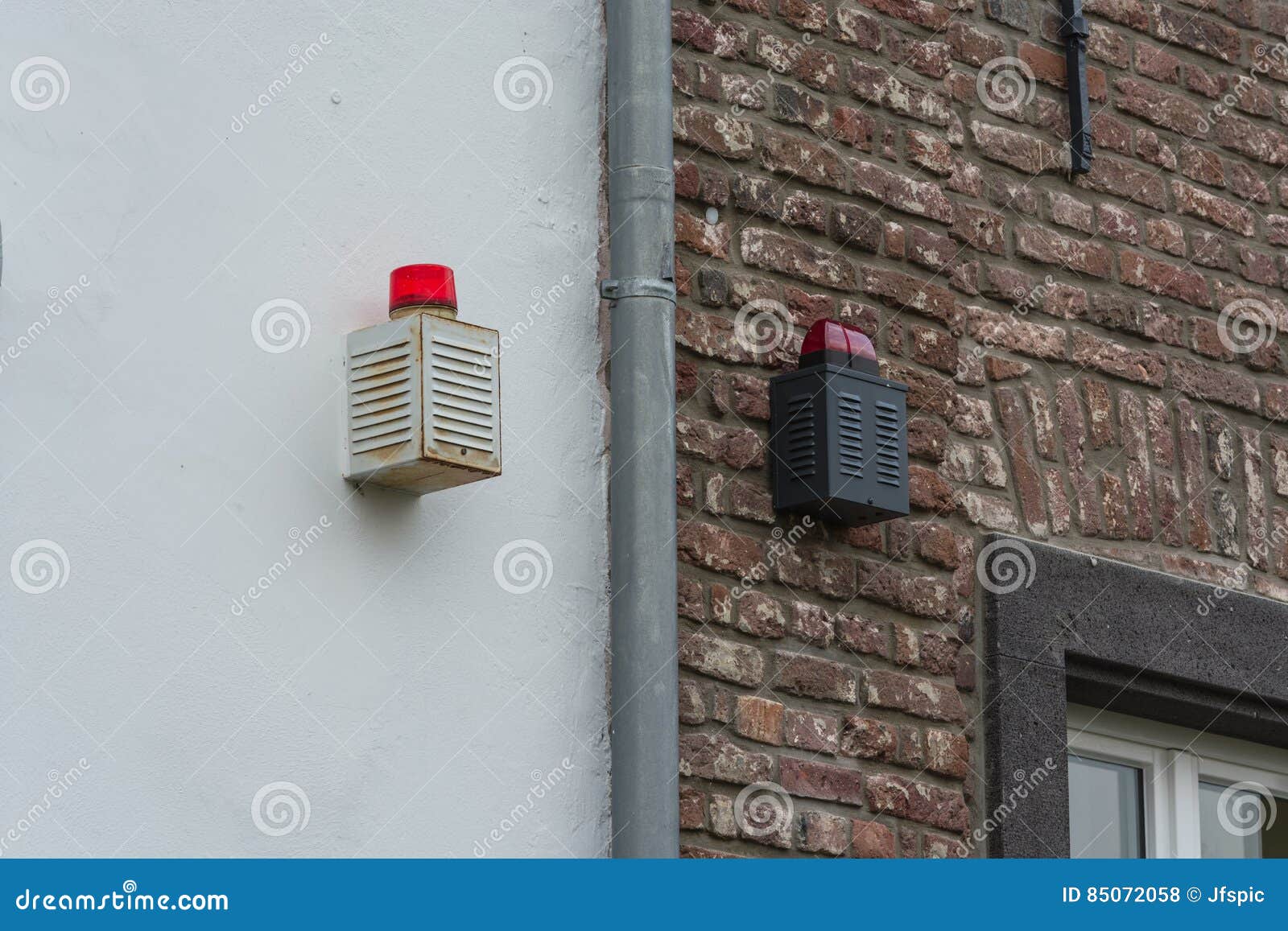 Emergency Light, Signal Light of an Alarm System Stock Photo - Image of ...