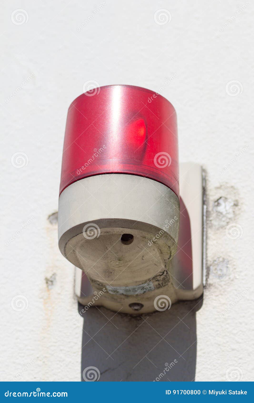Emergency light stock photo. Image of japan, wall, safety - 91700800