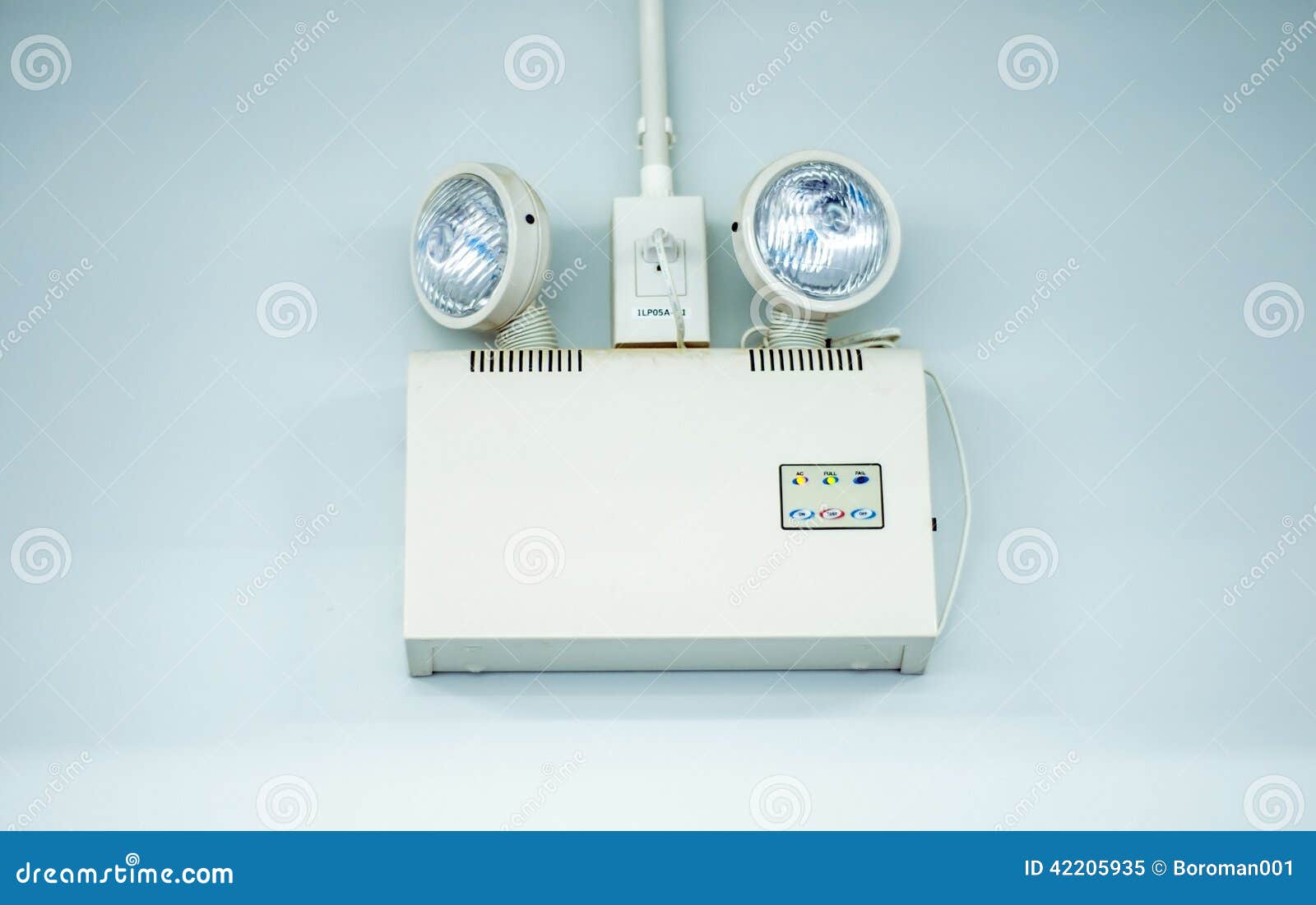 Emergency Lighting stock image. Image of exit, case, beacon - 42205935