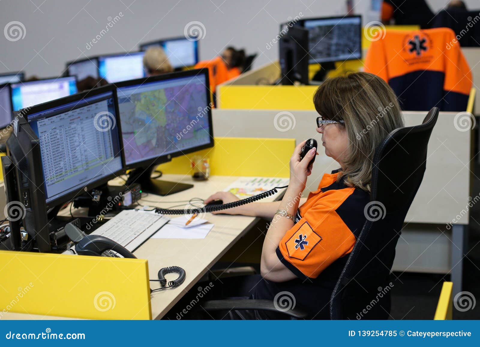 112 Emergency Number Operator, Romanian Version of 911, Having a ...