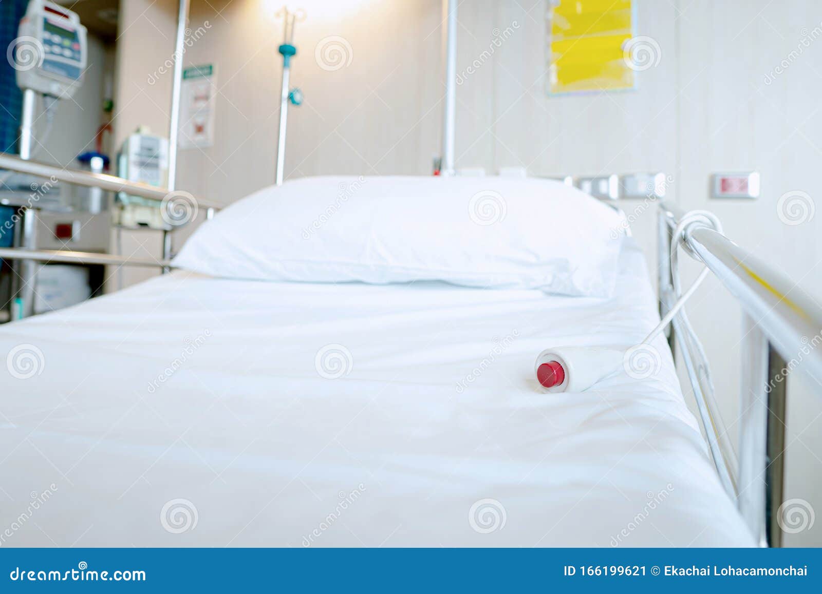 Emergency Nurse Call Button Hospital Patient Stock Image - Image of ...