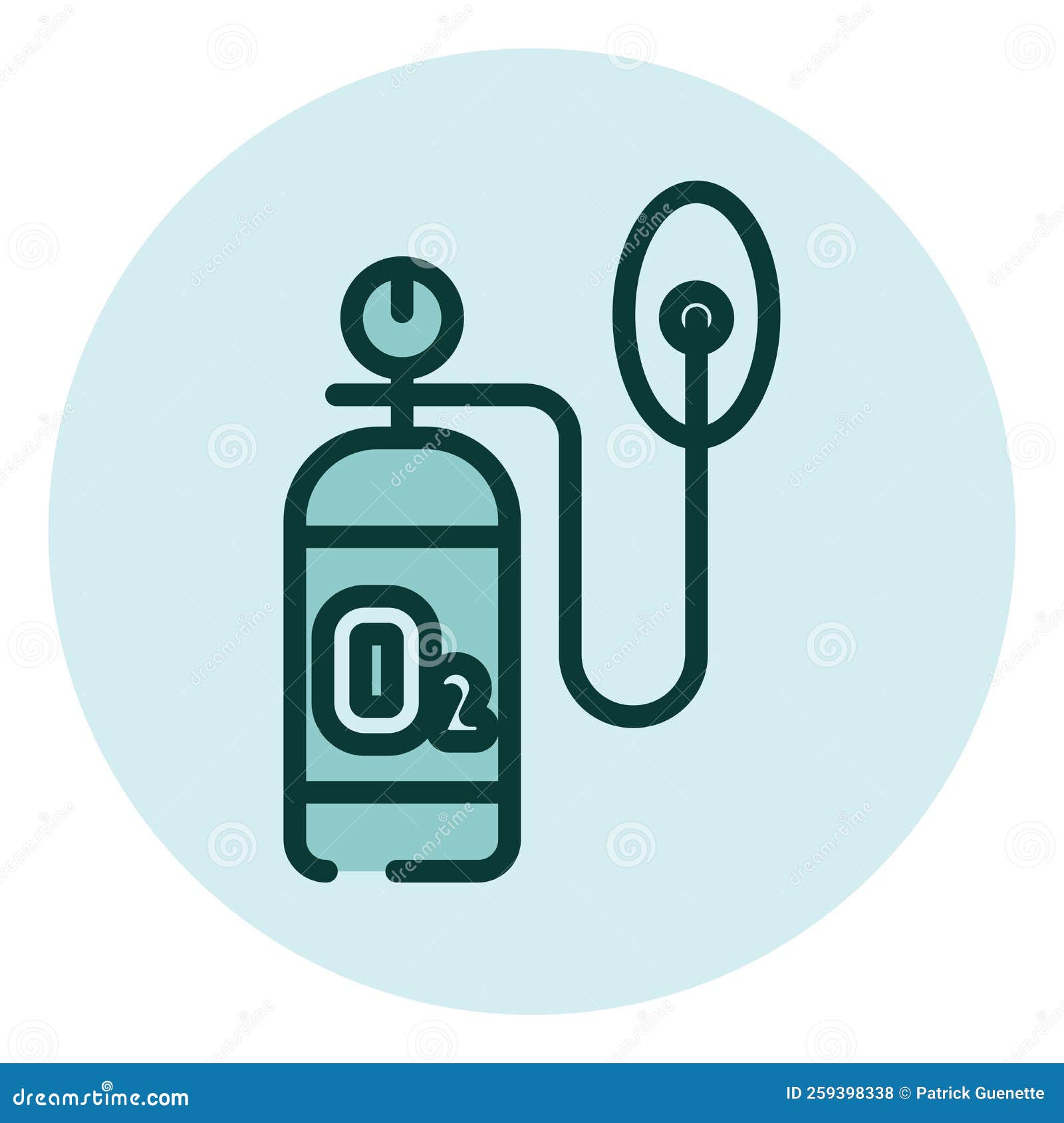 Emergency Oxygen Symbol Sign,Vector Illustration, Isolate On White ...