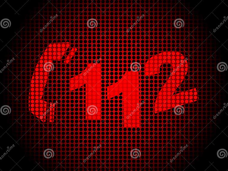 Emergency phone number stock vector. Illustration of texture - 15963994